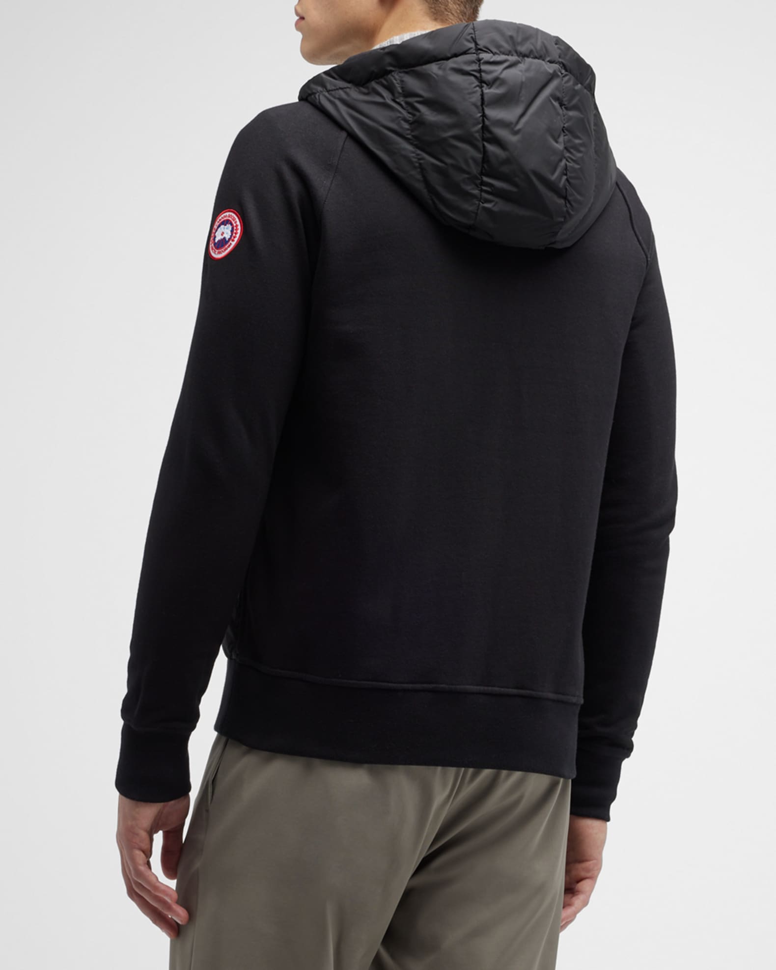 Canada Goose Men's Hybridge Huron Padded-Front Jacket | Neiman Marcus