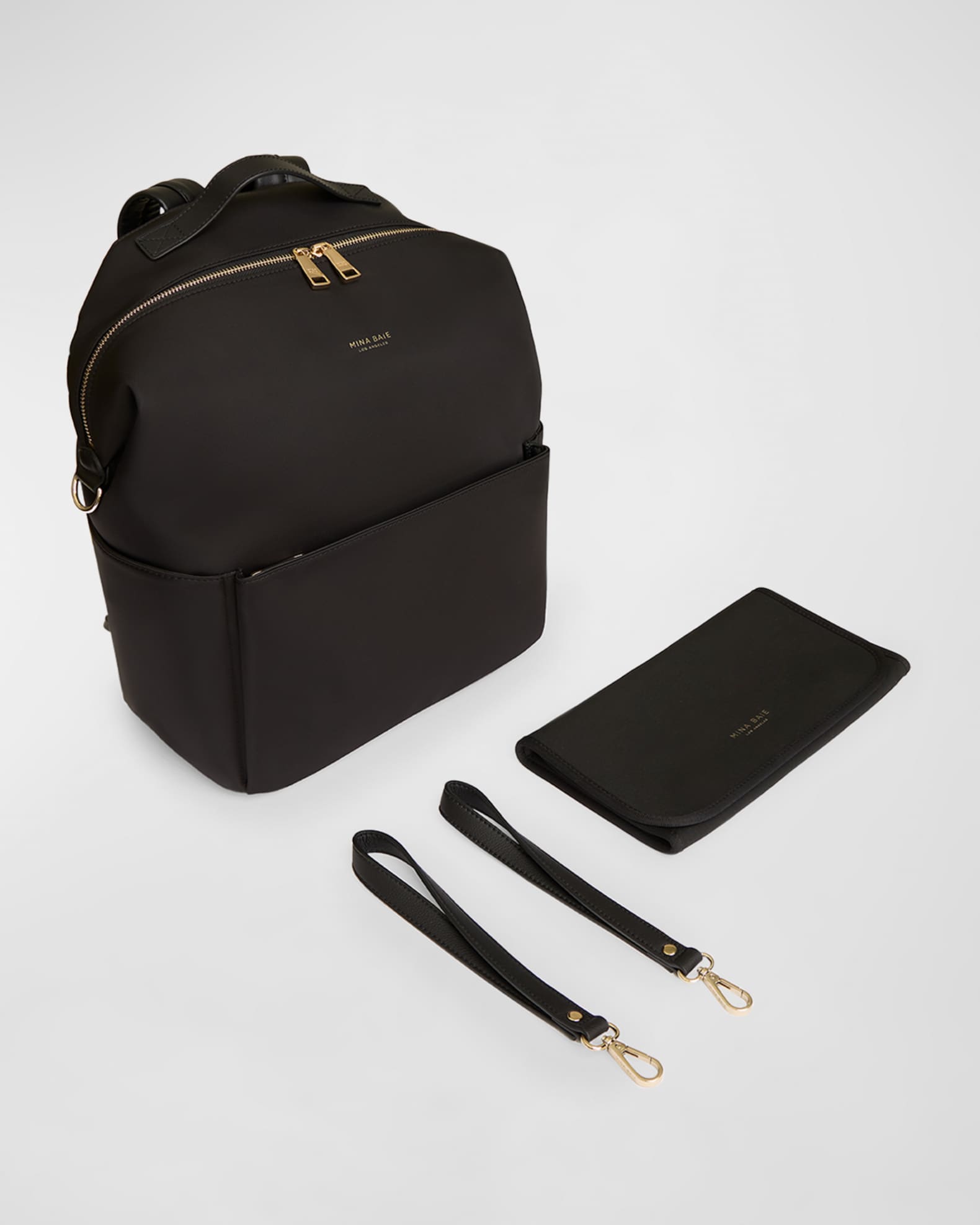 Mina Baie Stevie Nylon Bundle Diaper Bag | Neiman Marcus