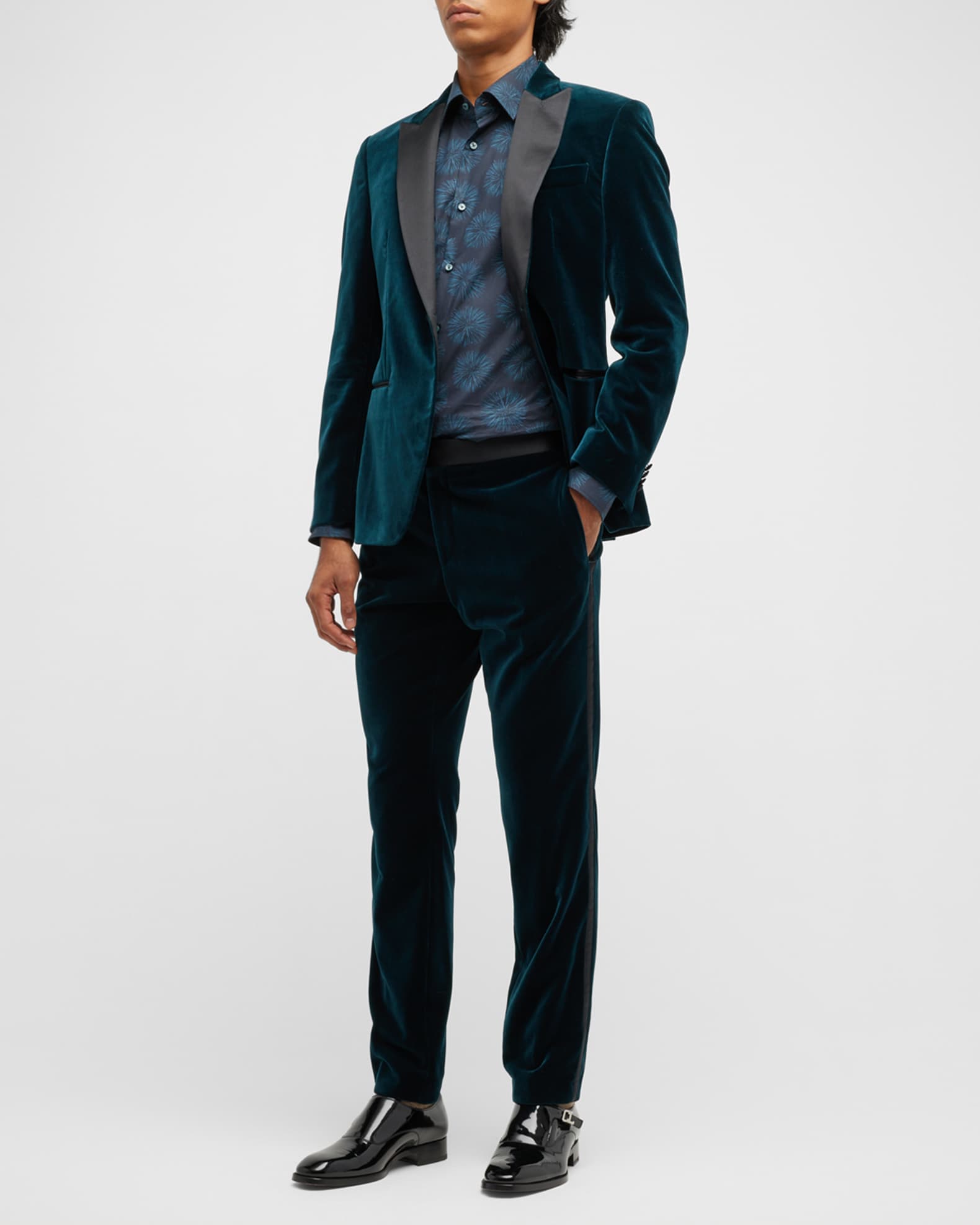 BOSS Men's Velvet Tuxedo Jacket | Neiman Marcus