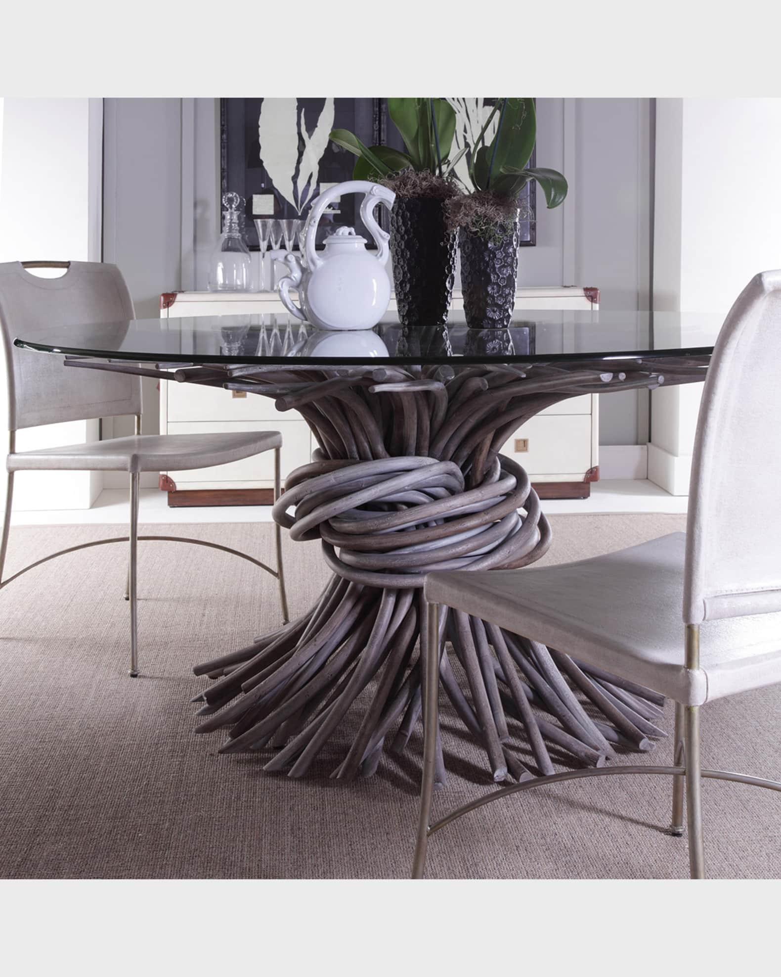 Century Furniture Knot Dining Table | Neiman Marcus