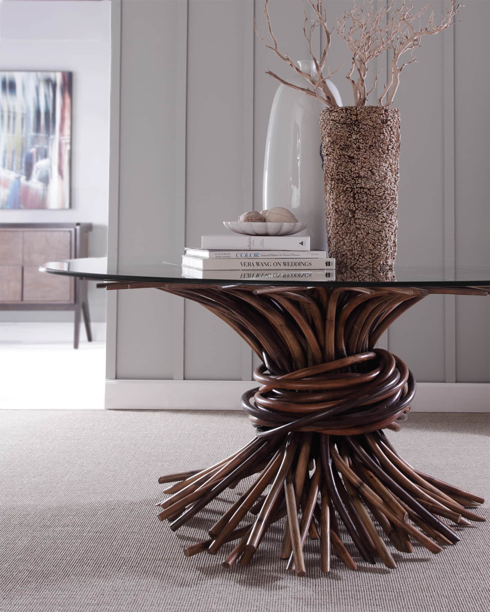 Century Furniture Knot Dining Table | Neiman Marcus