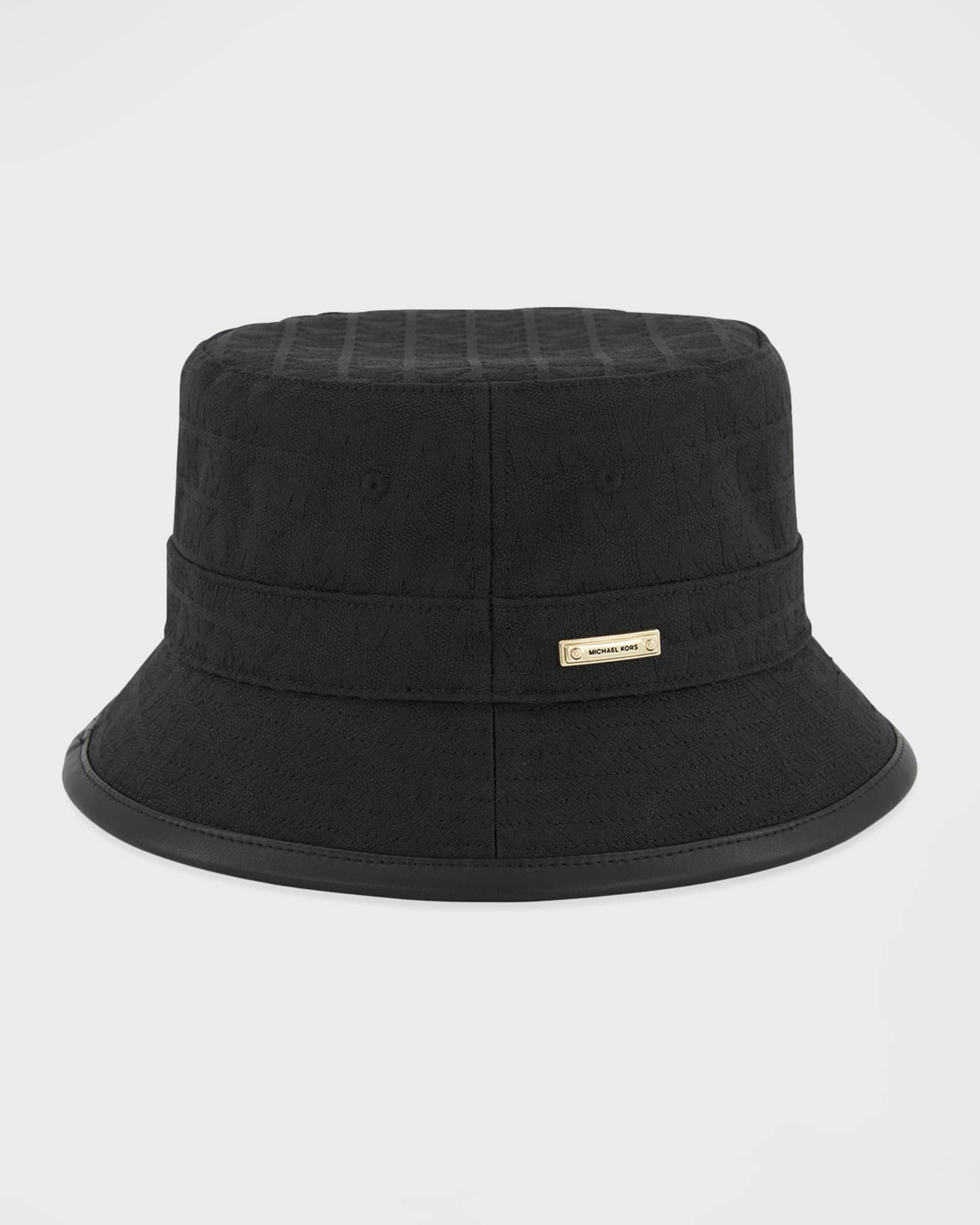 Michael Kors Jacquard Monogram Bucket Hat | Neiman Marcus
