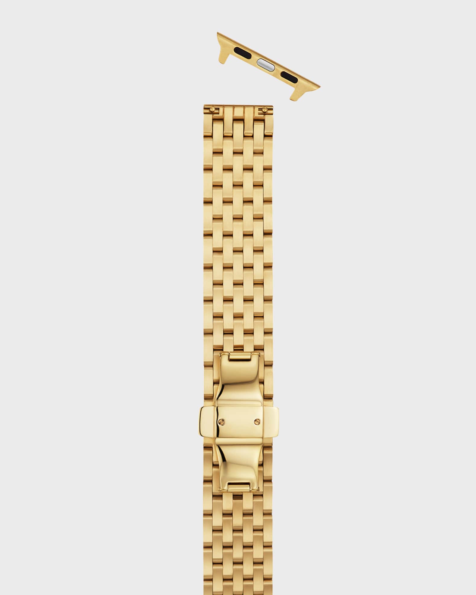 MICHELE Apple Watch 18K Gold-Plated 7-Link Bracelet | Neiman Marcus