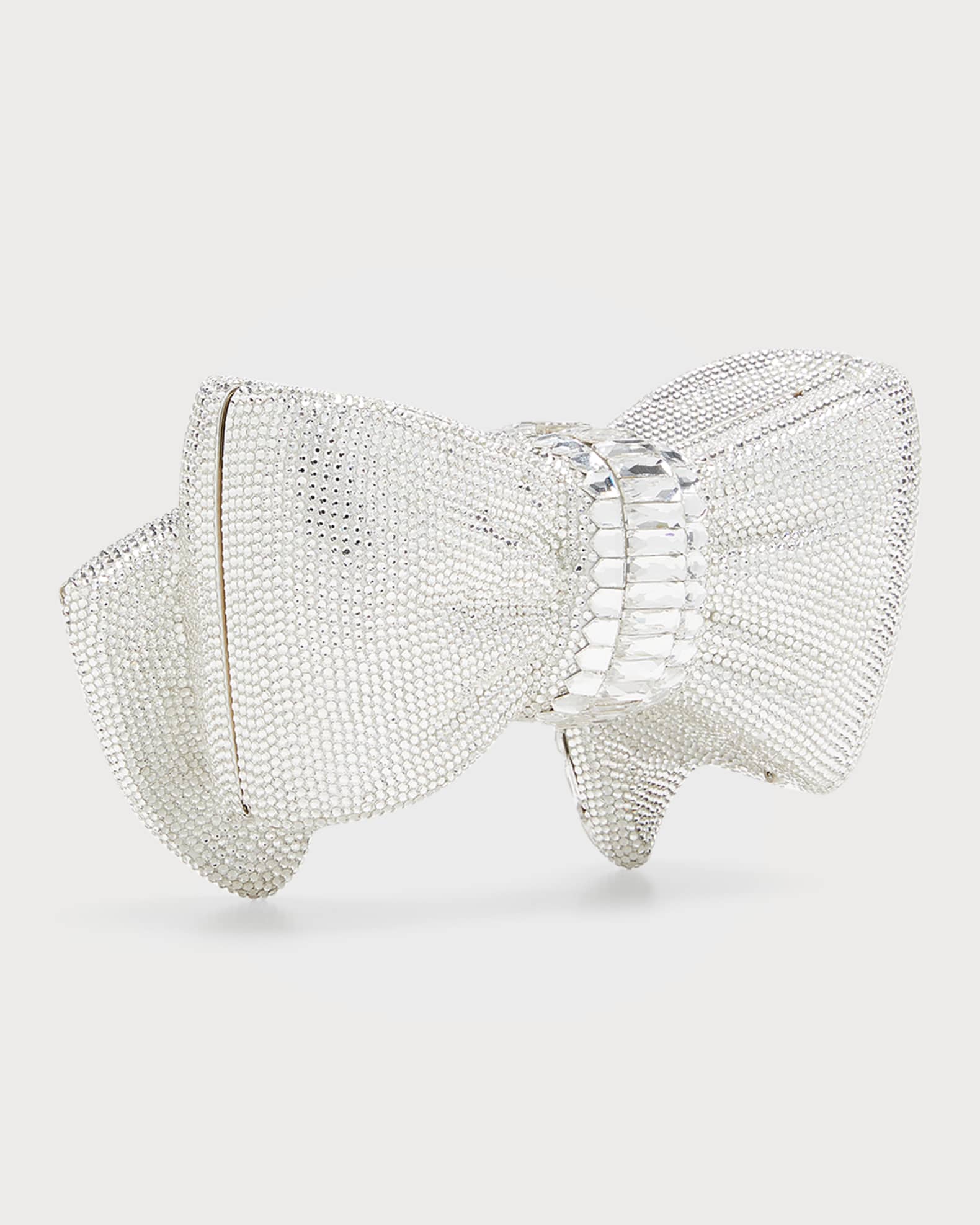 Judith Leiber Couture Bow Deco Crystal Minaudiere | Neiman Marcus