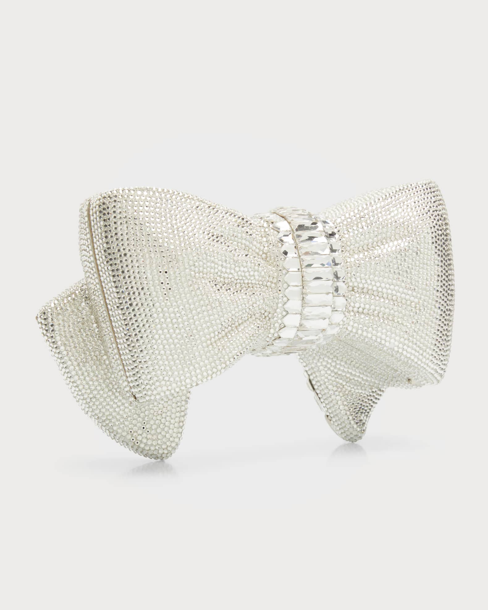 Judith Leiber Couture Bow Deco Crystal Minaudiere | Neiman Marcus