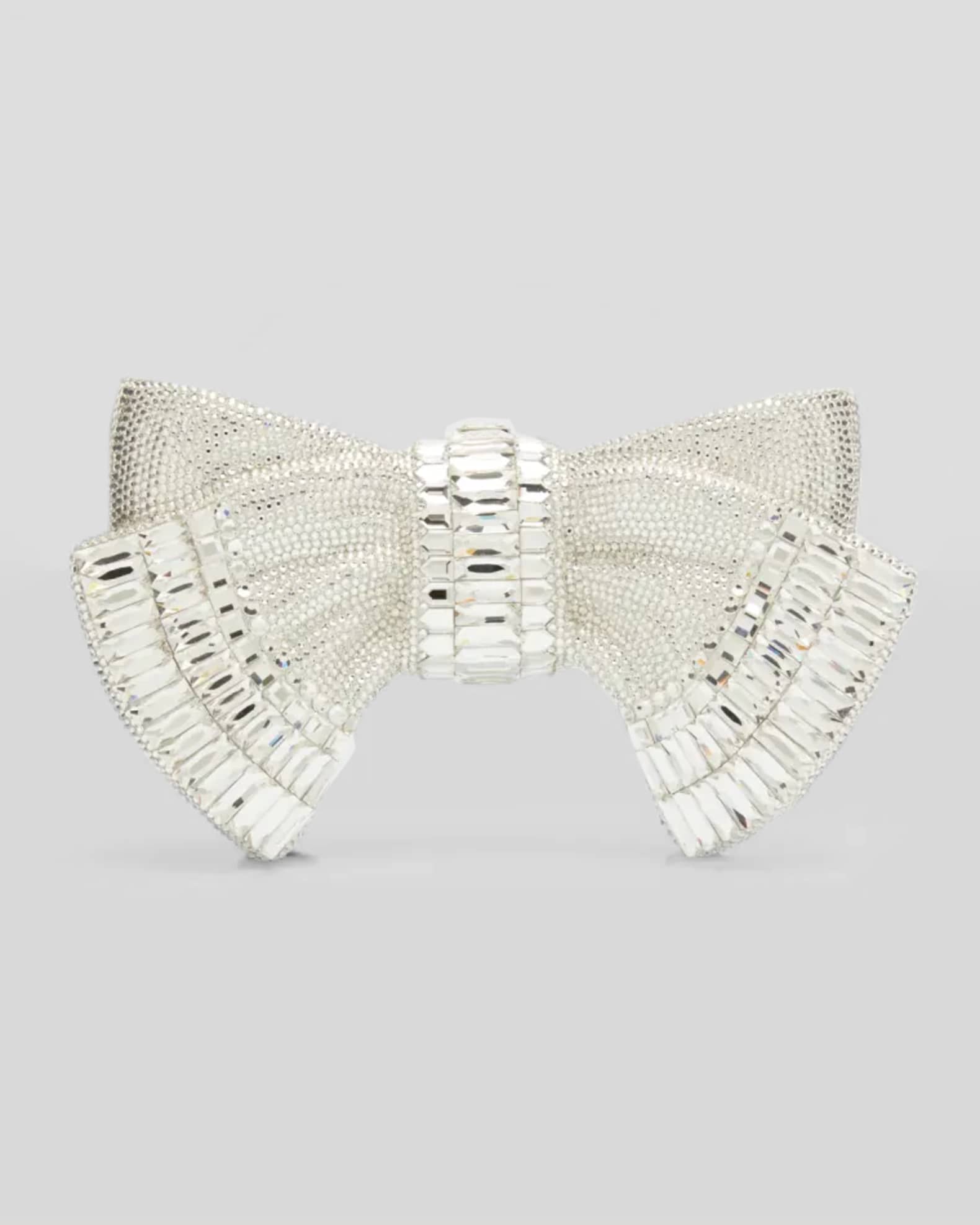 Judith Leiber Couture Bow Deco Crystal Minaudiere | Neiman Marcus
