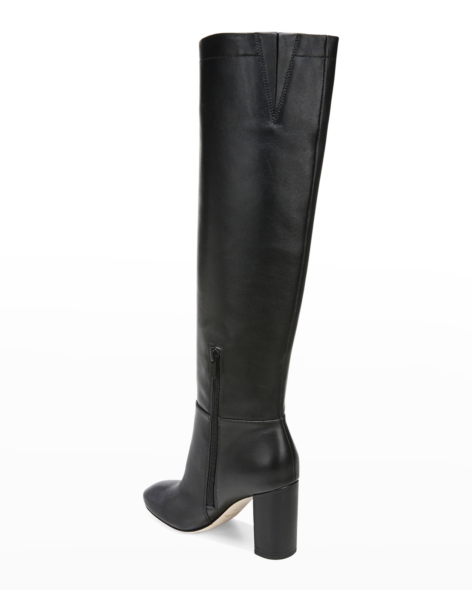 Vince Bexley Leather Knee Boots | Neiman Marcus