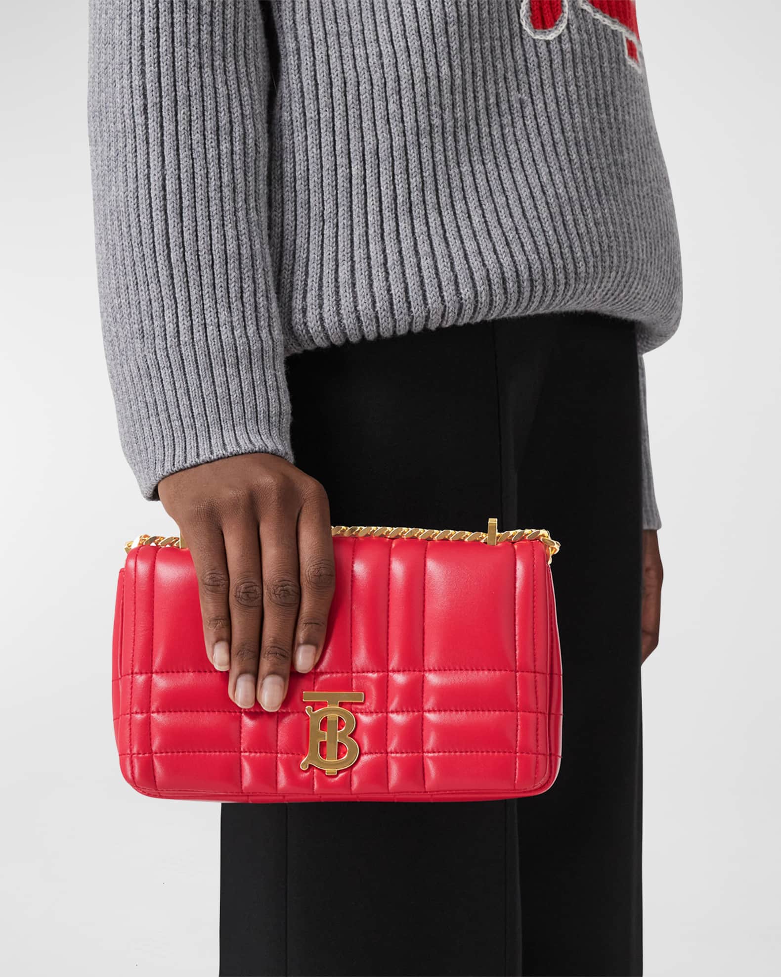 Burberry Lola Small Quilted Leather Shoulder Bag | Neiman Marcus