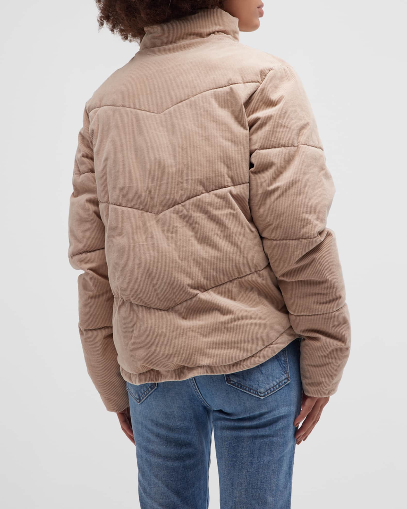 Splendid Milla Quilted Cord Puffer Jacket | Neiman Marcus