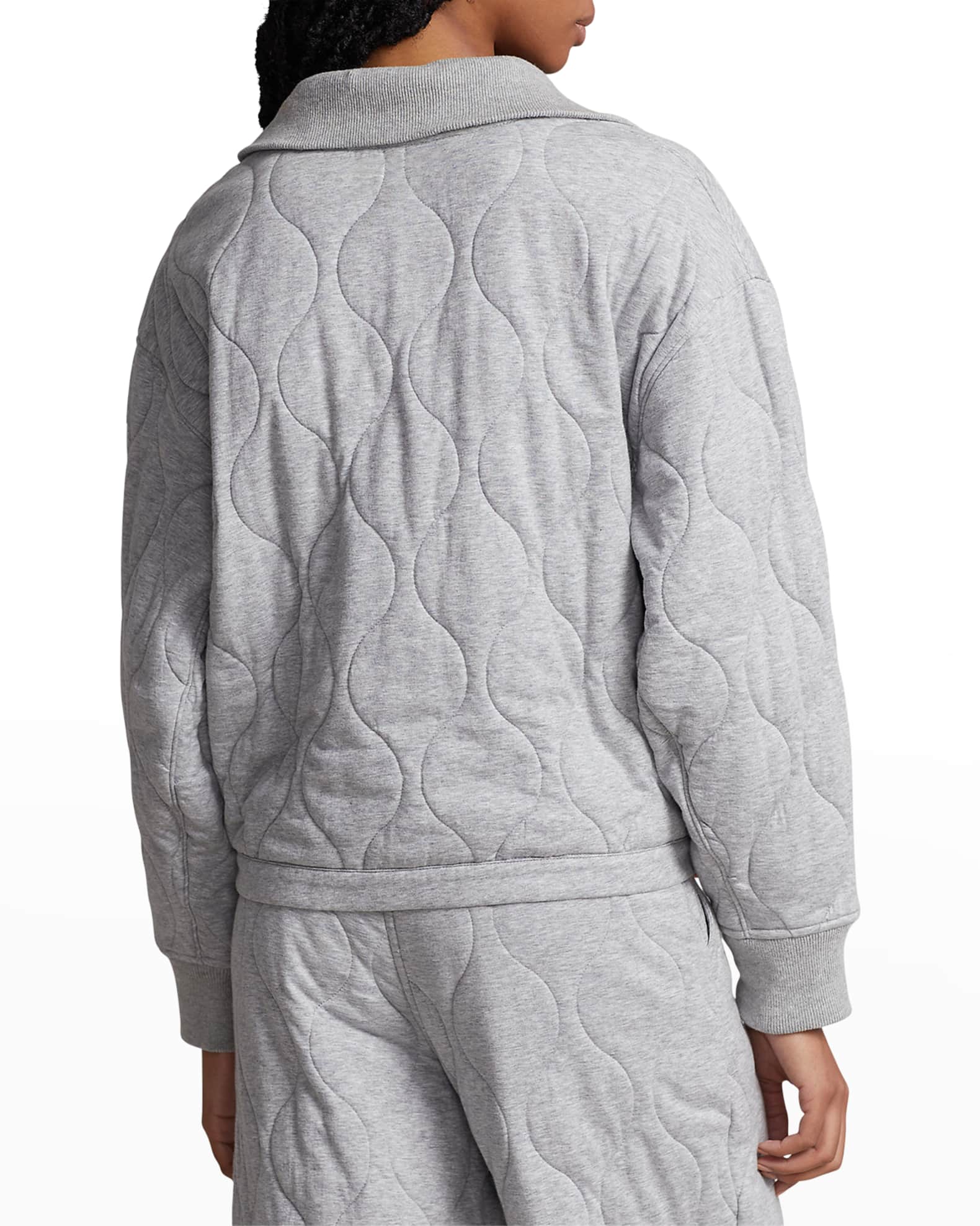 Polo Ralph Lauren RLX Oversized Quilted Half-Zip Pullover | Neiman Marcus