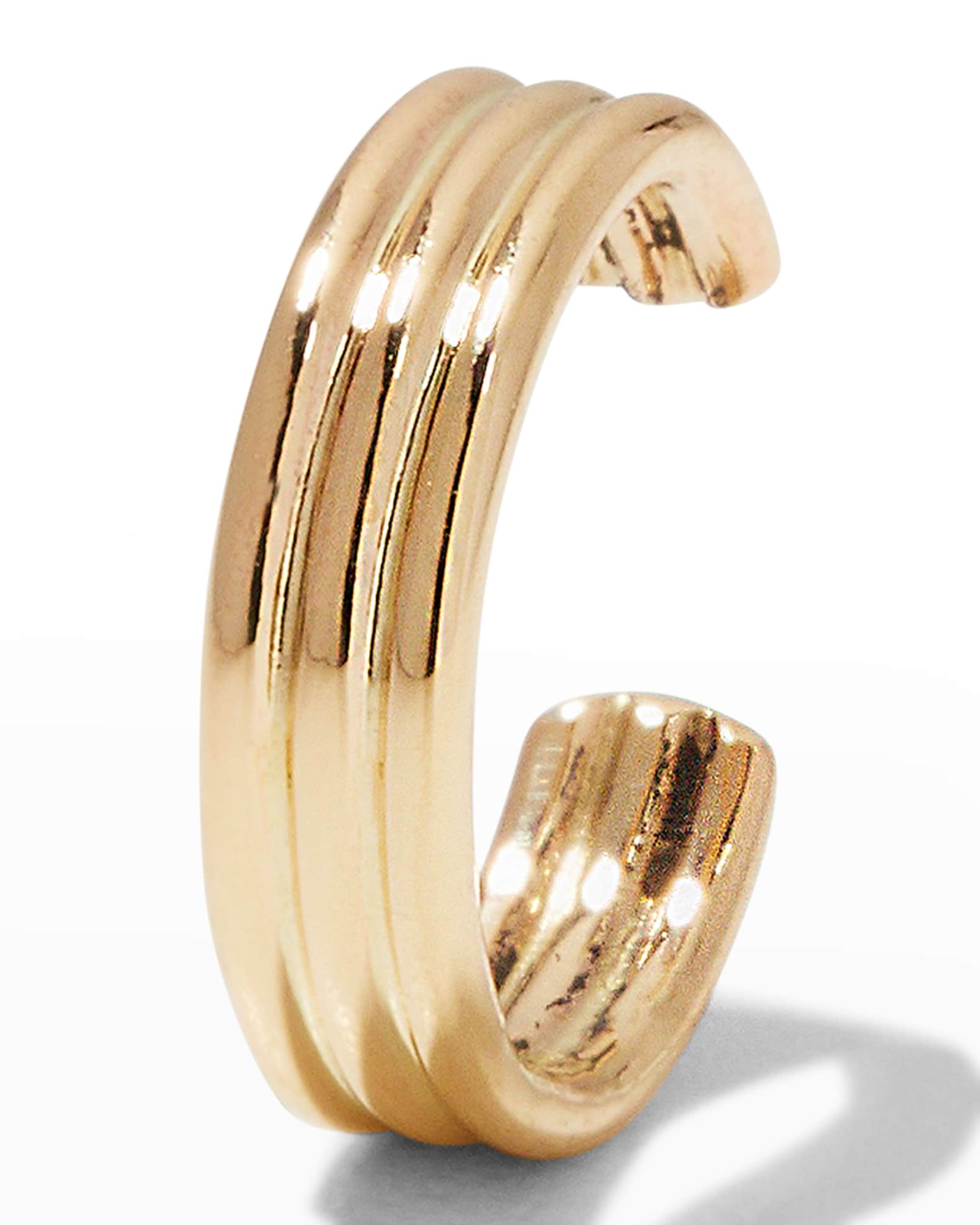 POPPY FINCH Triple Line Ear Cuff, Single | Neiman Marcus