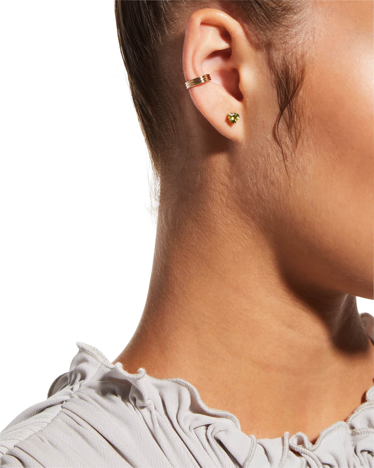 POPPY FINCH Triple Line Ear Cuff, Single | Neiman Marcus
