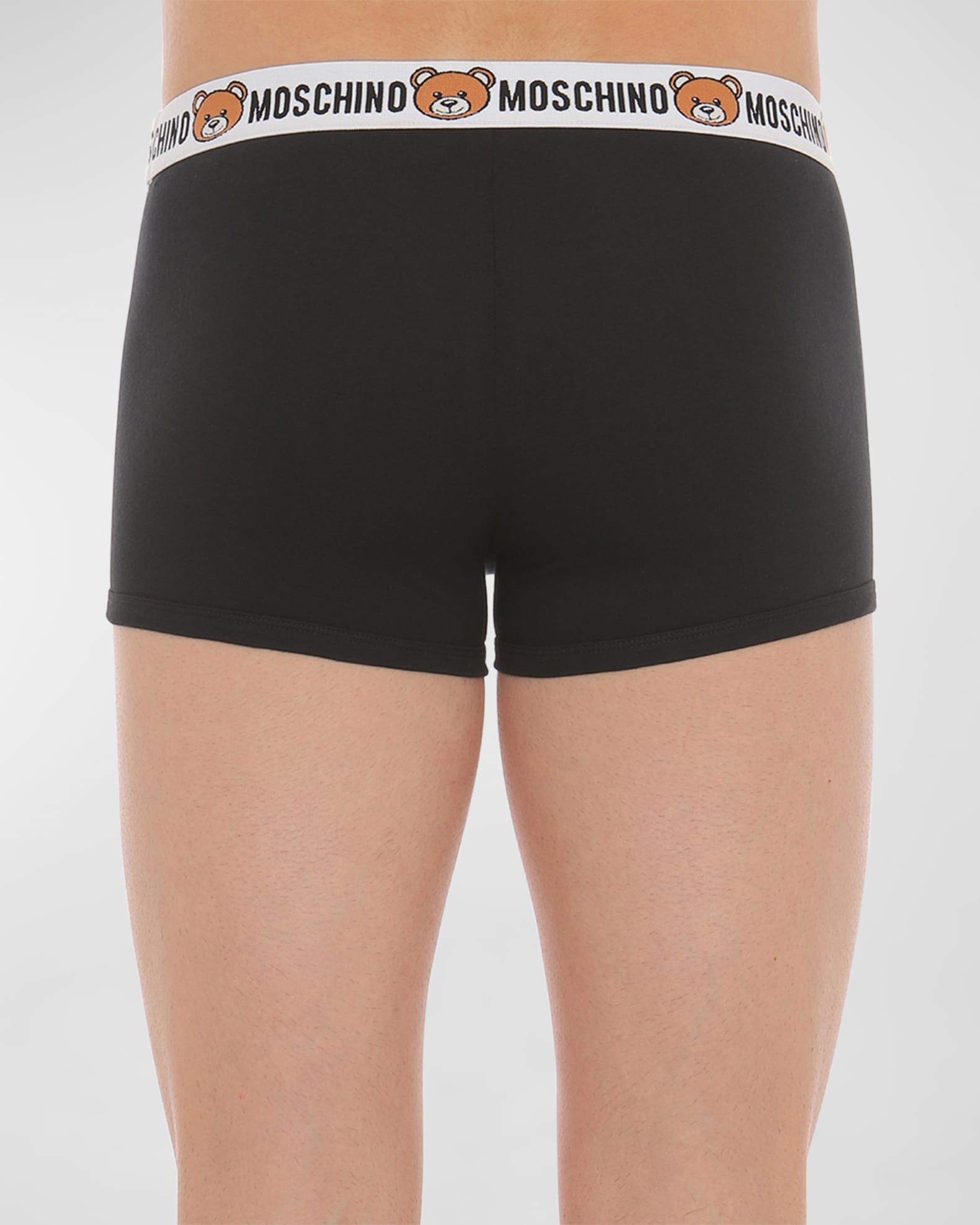 Moschino Men's Bear Logo Boxer Briefs | Neiman Marcus
