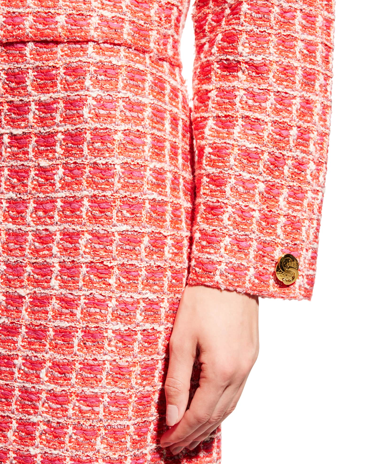 Textured Windowpane Tweed Knit Collection | Neiman Marcus