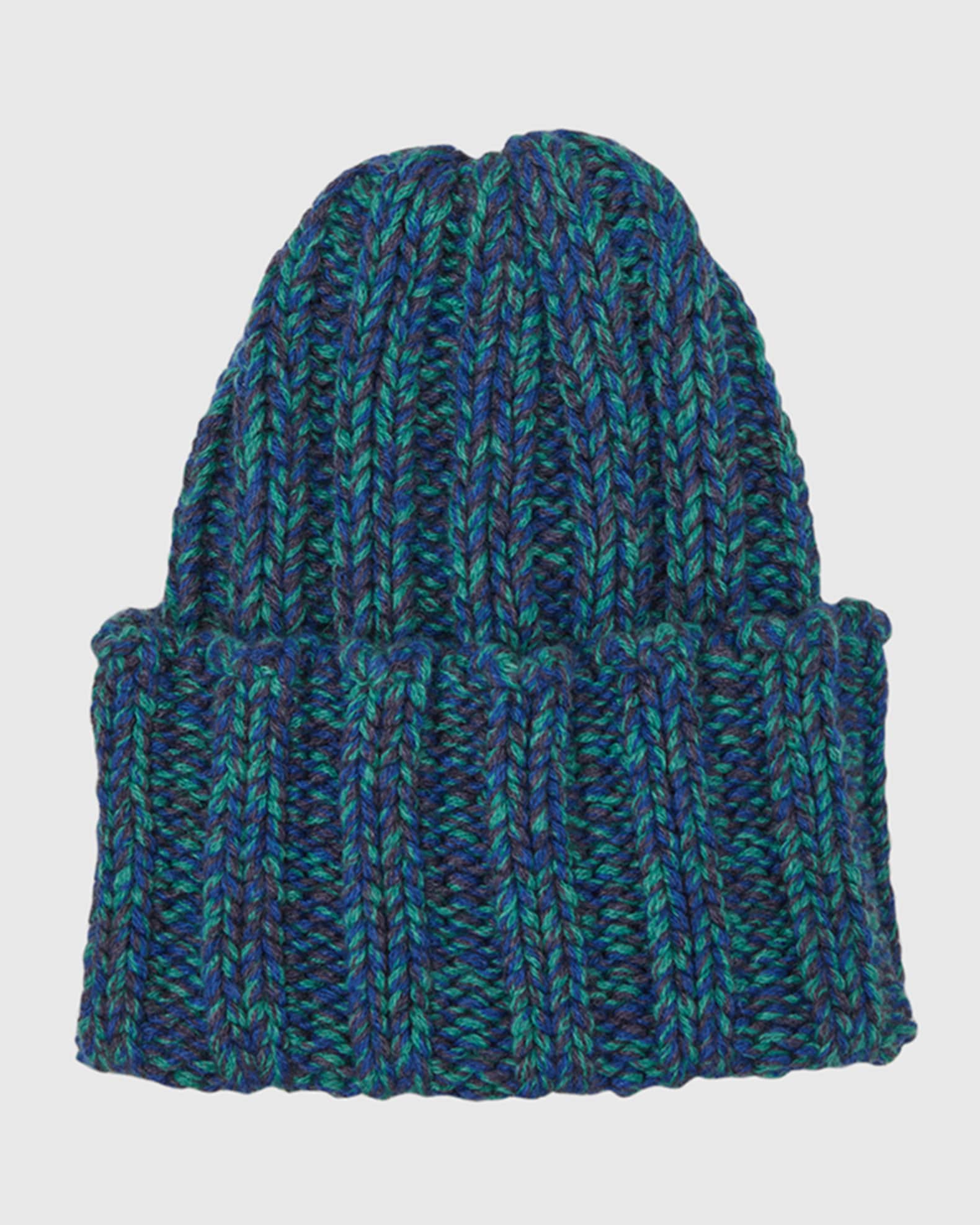 Inverni Men's Chunky Rib-Knit Cashmere Beanie Hat | Neiman Marcus