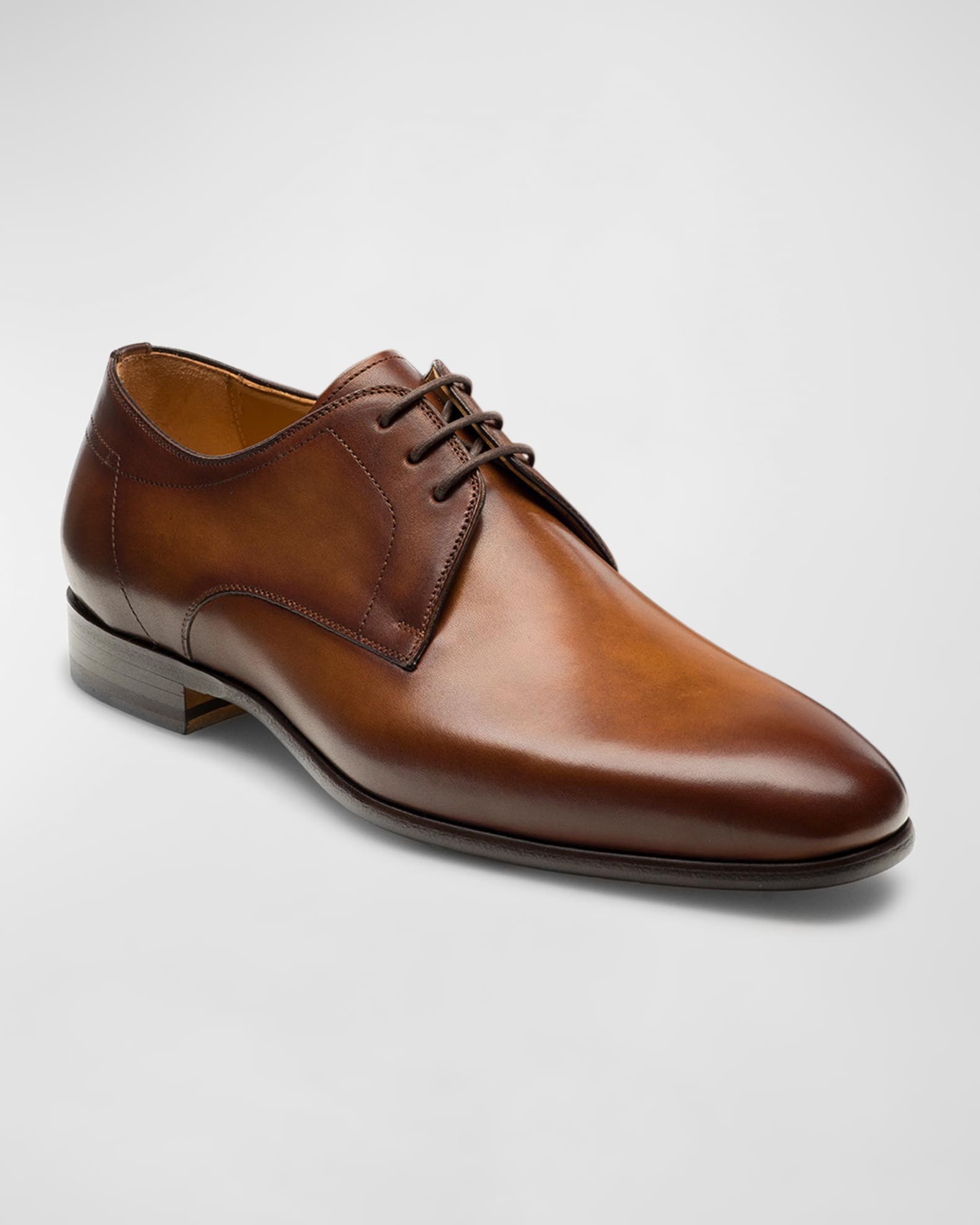 Magnanni Men's Maddin Leather Derby Shoes | Neiman Marcus