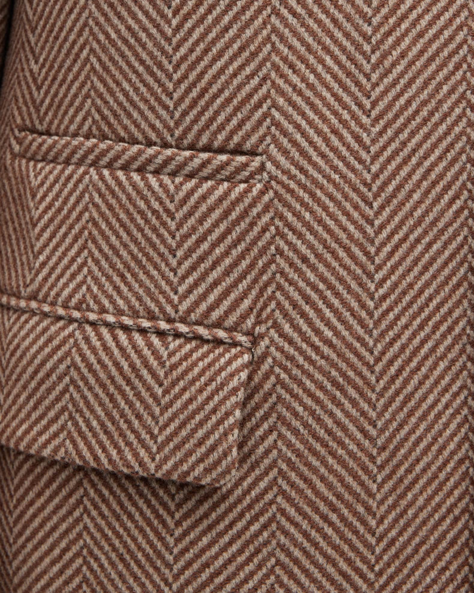 Cardinal of Canada Men's Sherwood Wool Herringbone Topcoat | Neiman Marcus