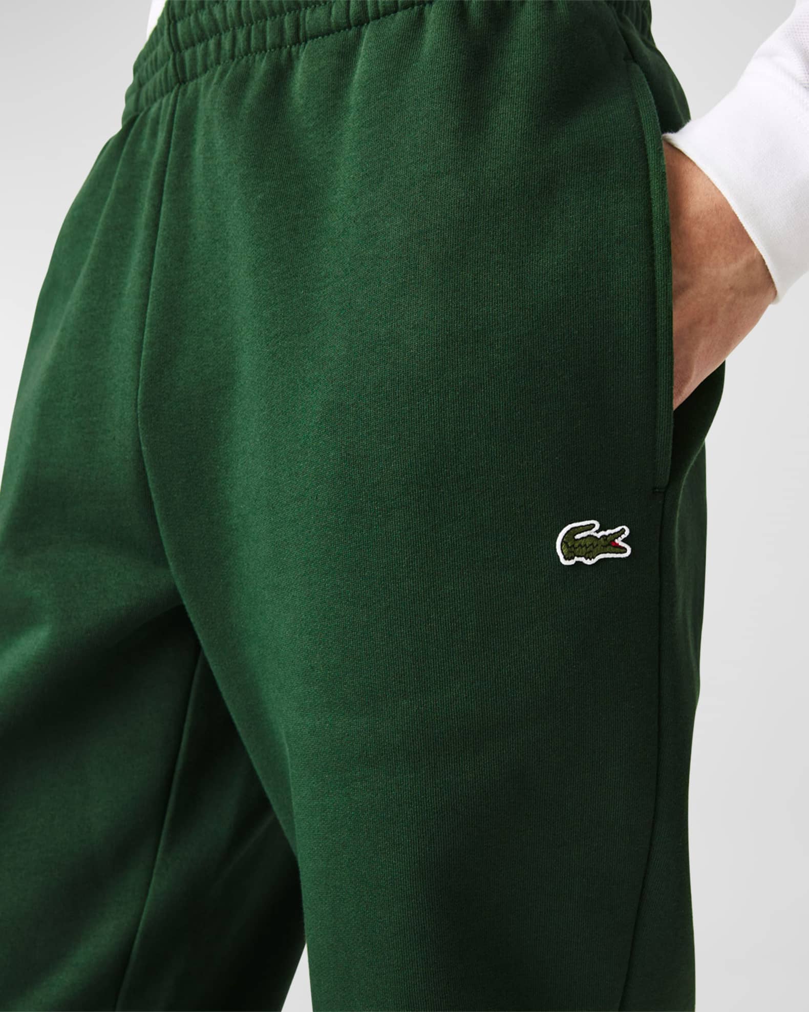 Lacoste Men's Solid Fleece Joggers | Neiman Marcus
