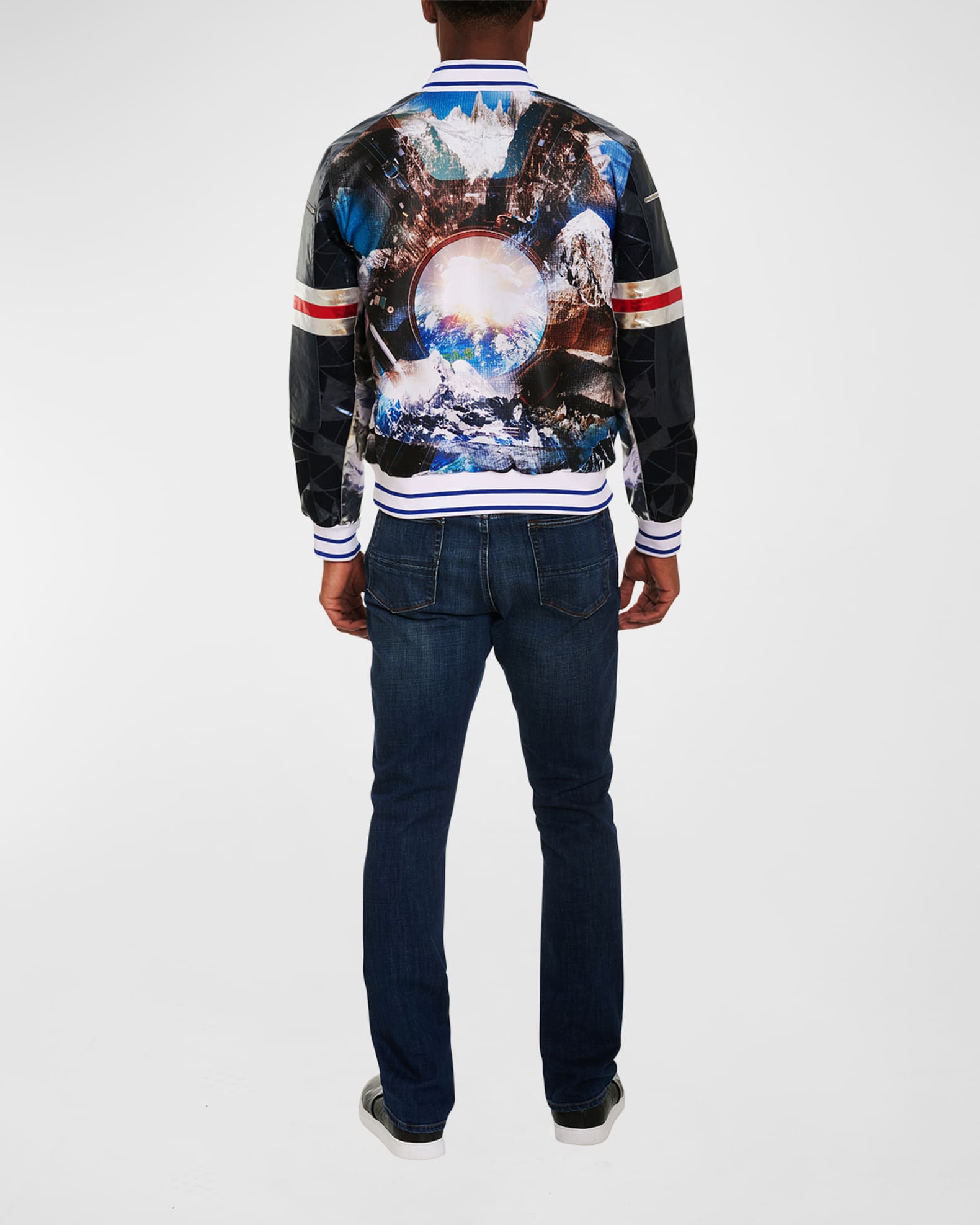 Robert Graham Men's Alpine Flare Bomber Jacket | Neiman Marcus