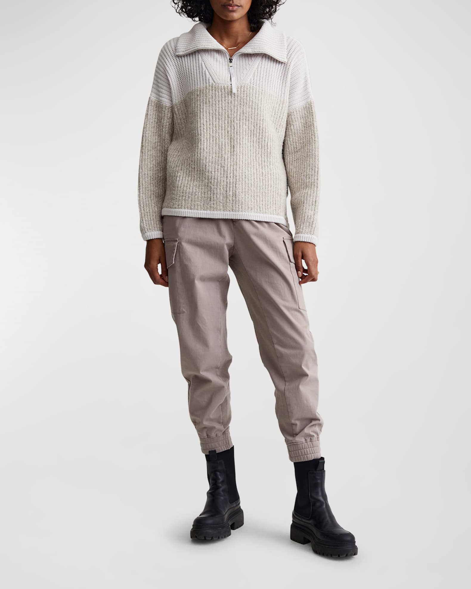 Varley Willard Half-Zip Sweater | Neiman Marcus