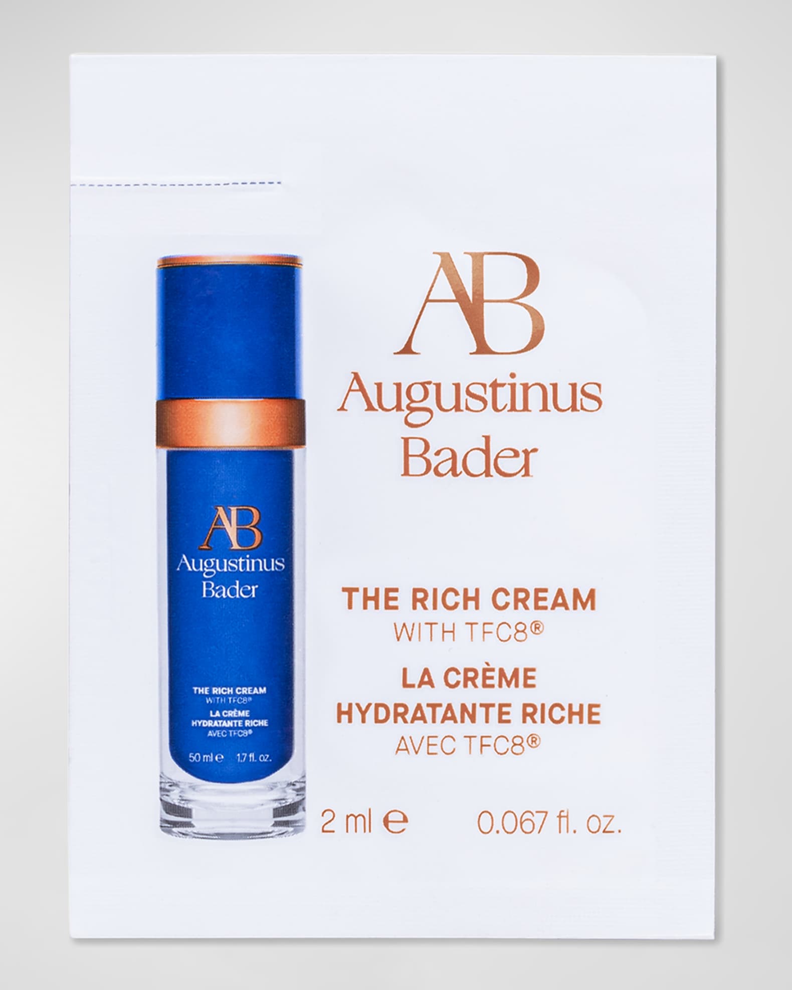 Augustinus Bader 2 mL Rich Cream Sample at Checkout | Neiman Marcus
