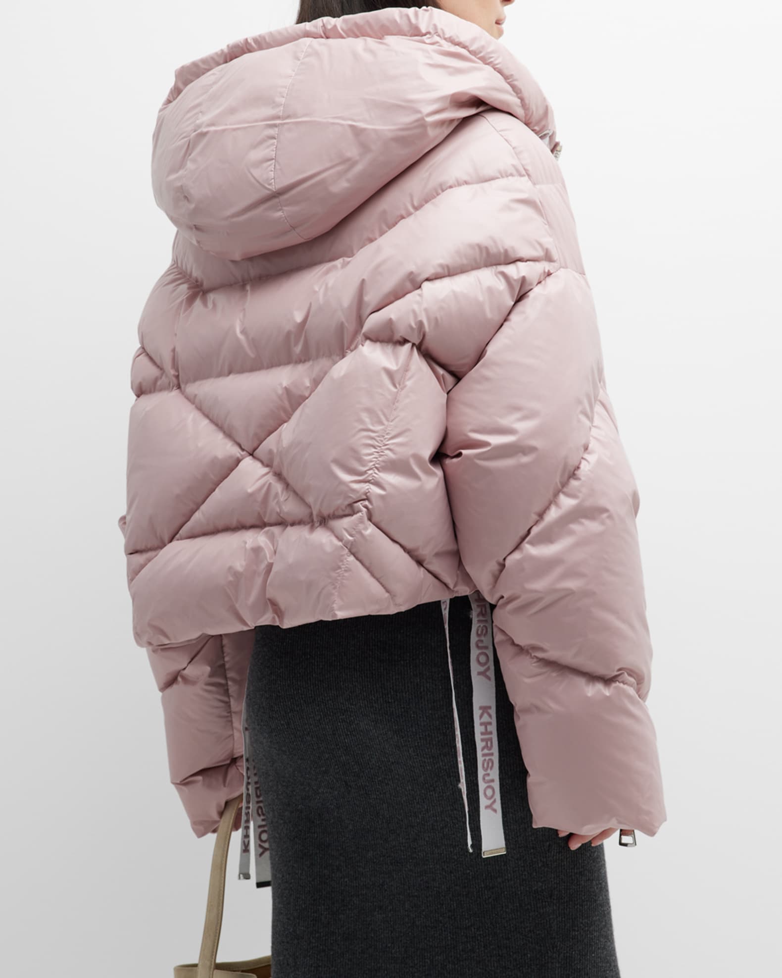 Khrisjoy Puff Khris Cropped Puffer Jacket | Neiman Marcus