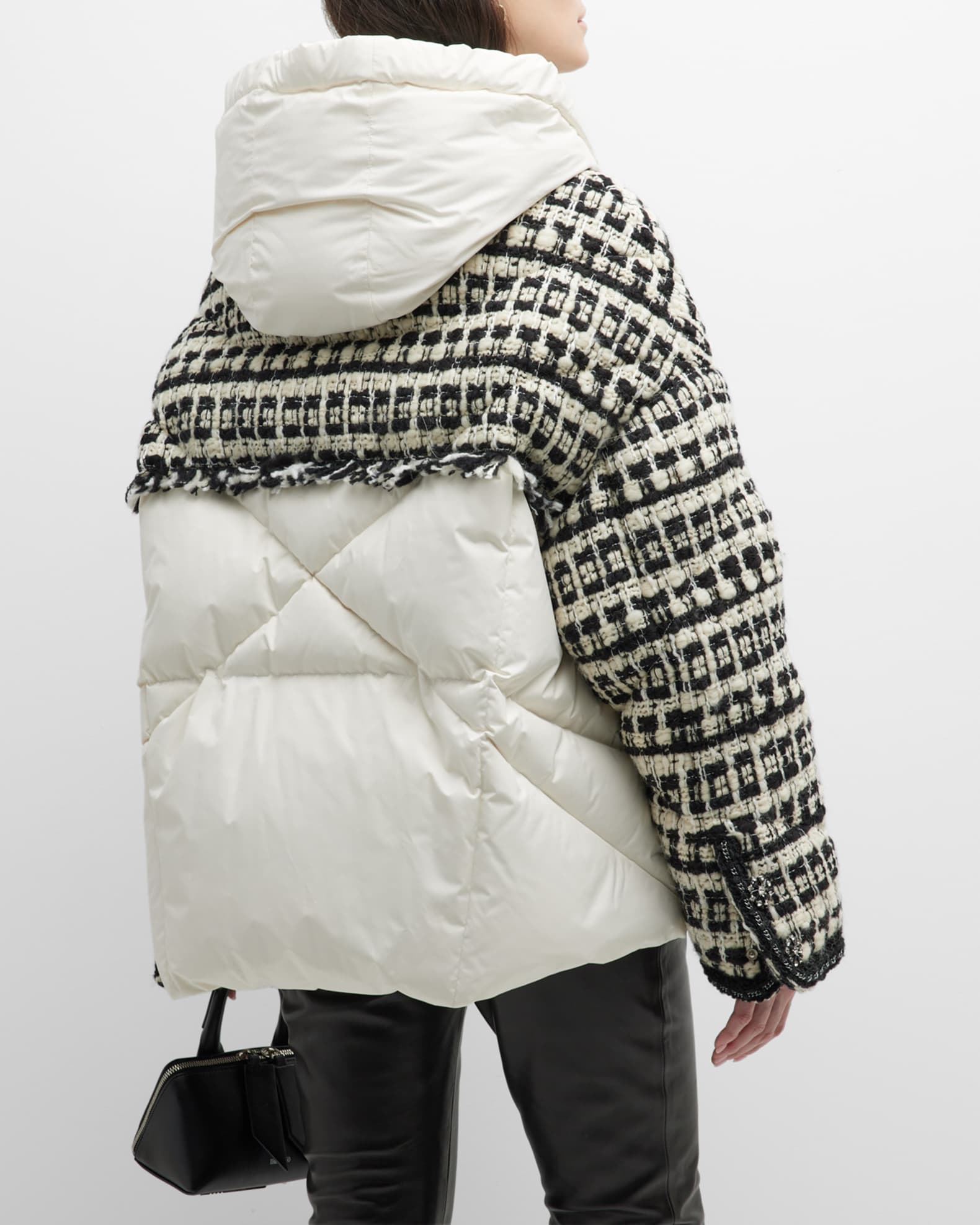Khrisjoy Khris Tweed Puffer | Neiman Marcus