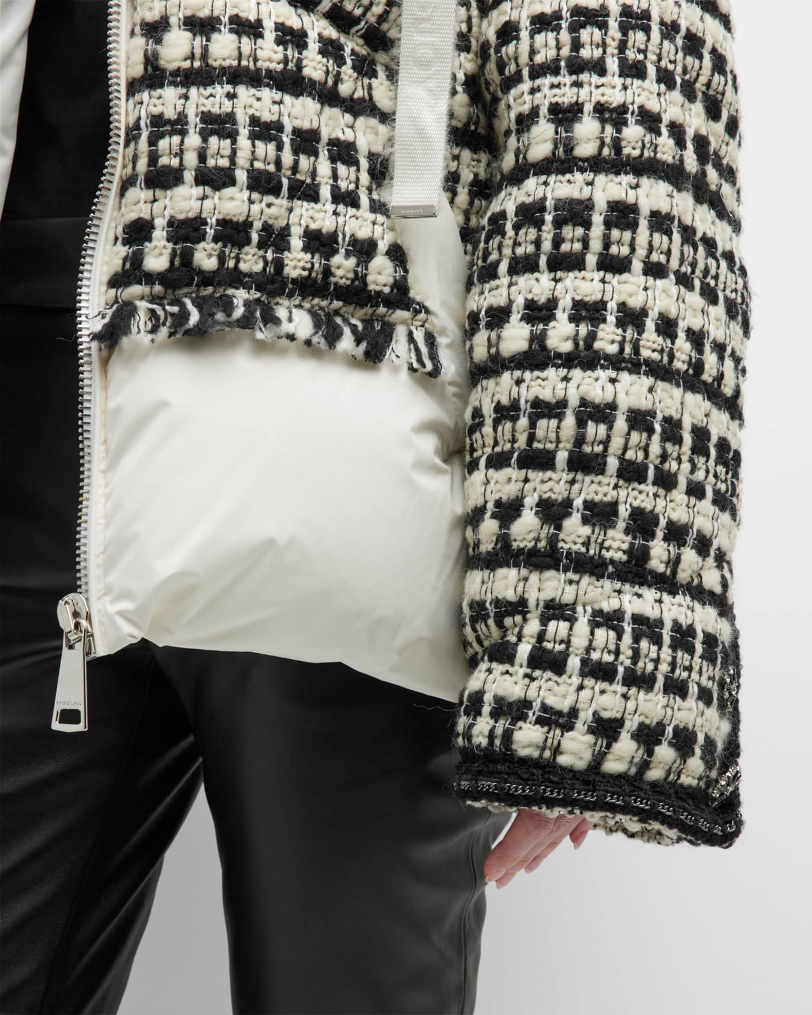 Khrisjoy Khris Tweed Puffer | Neiman Marcus