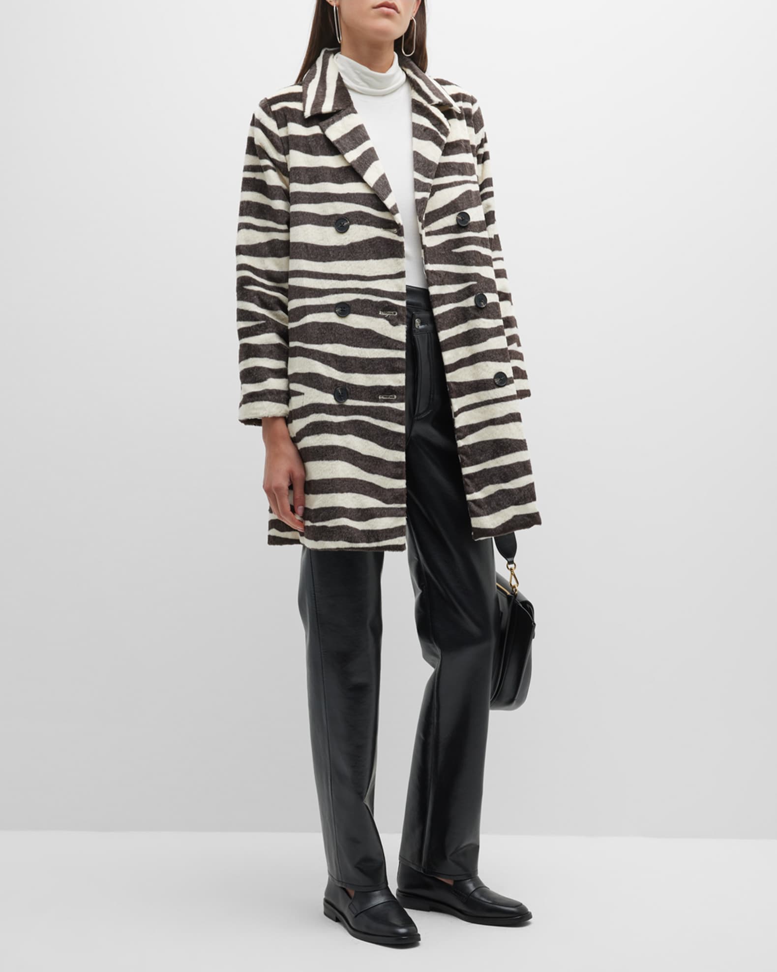 The Great The Vintage Zebra Coat | Neiman Marcus