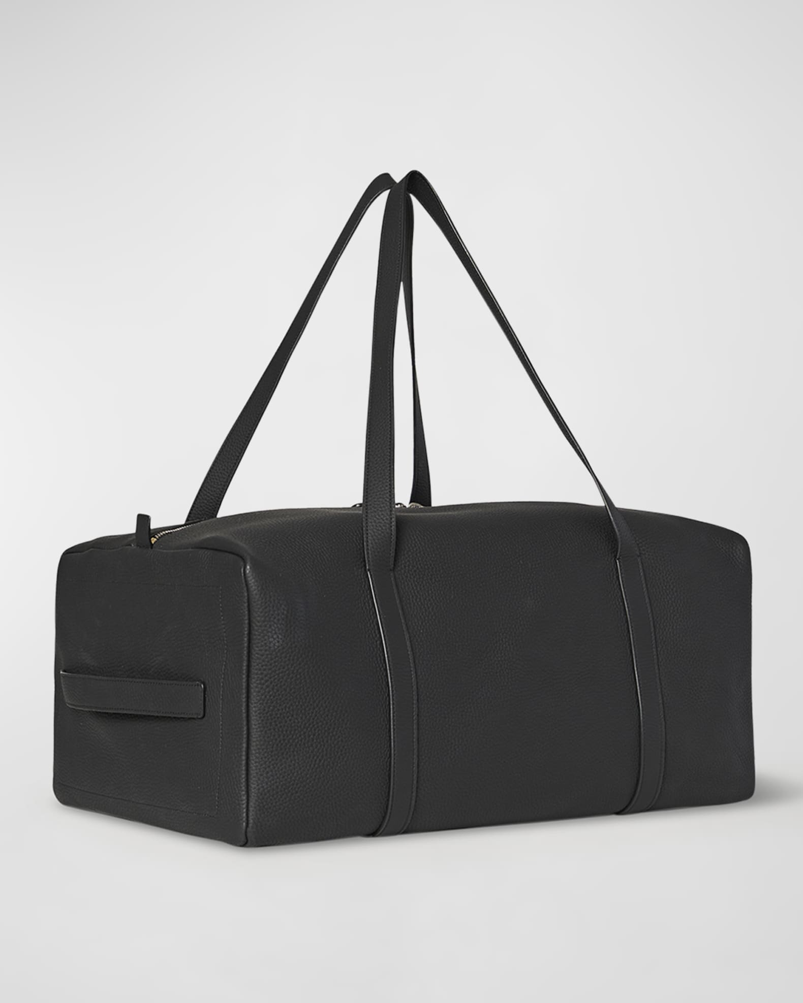THE ROW Gio Duffel Bag in Grained Calfskin | Neiman Marcus
