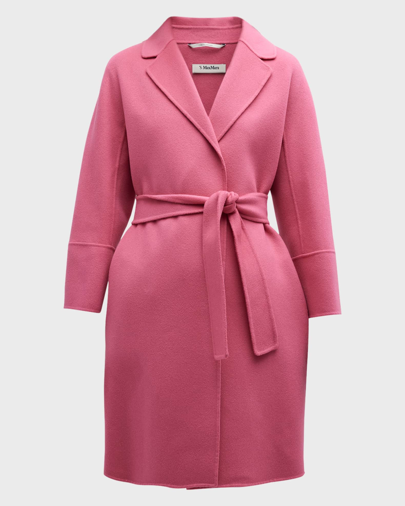 Max Mara Arona Wool Wrap Coat | Neiman Marcus