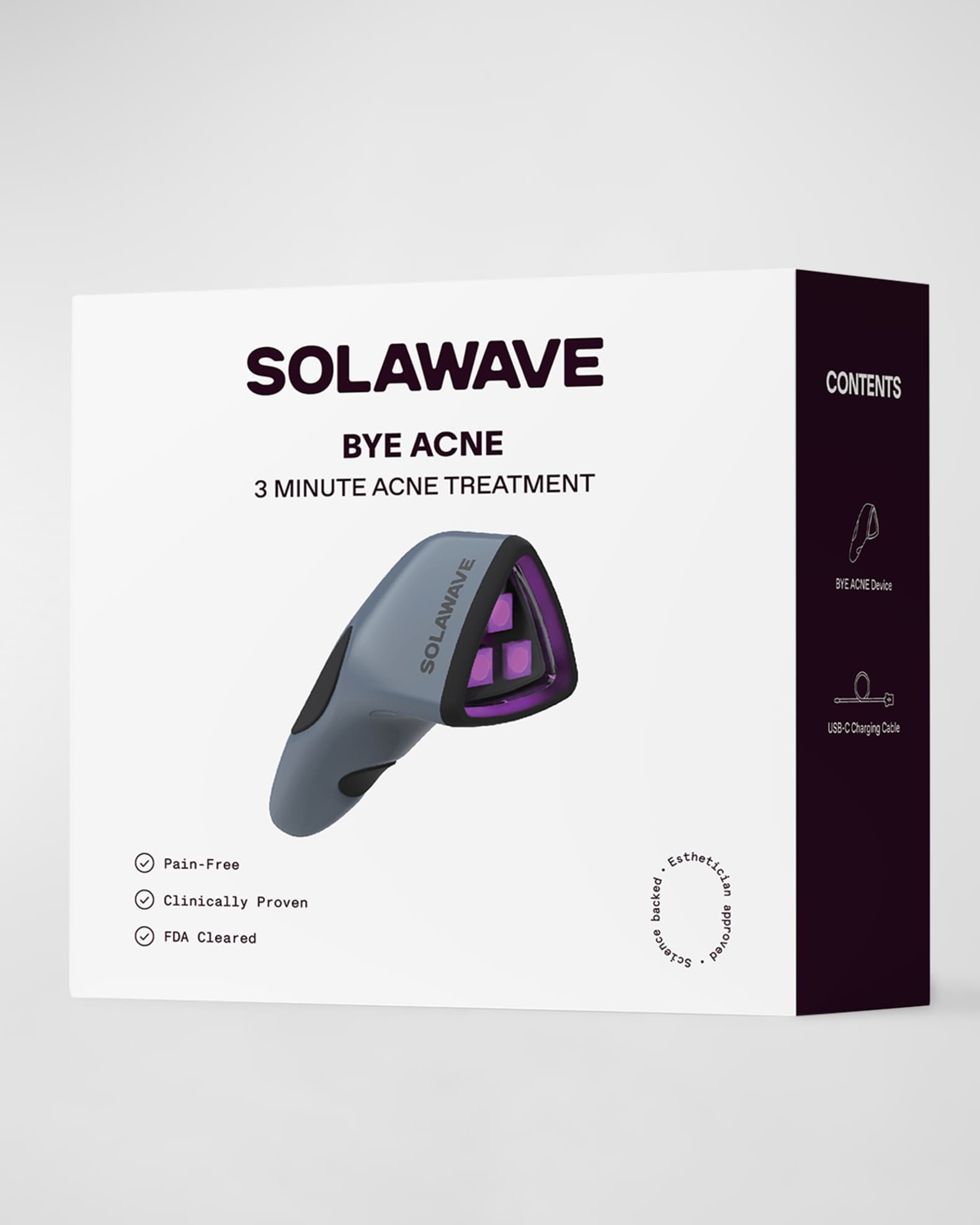 SolaWave Bye Acne: 3 Minute Light Therapy Spot Treatment | Neiman Marcus