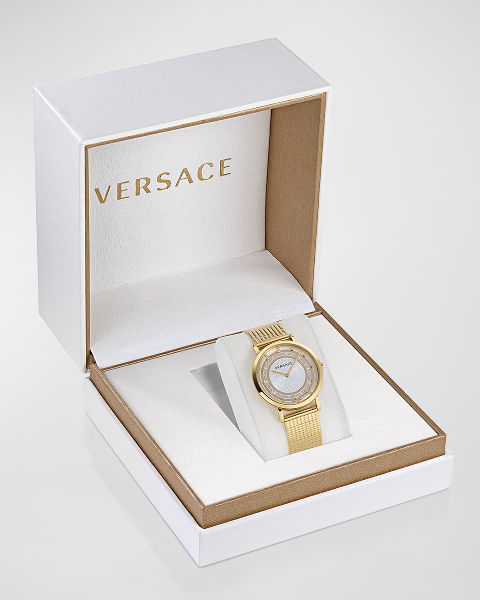 Versace Versace New Generation Watch with Bracelet Strap, Gold | Neiman ...