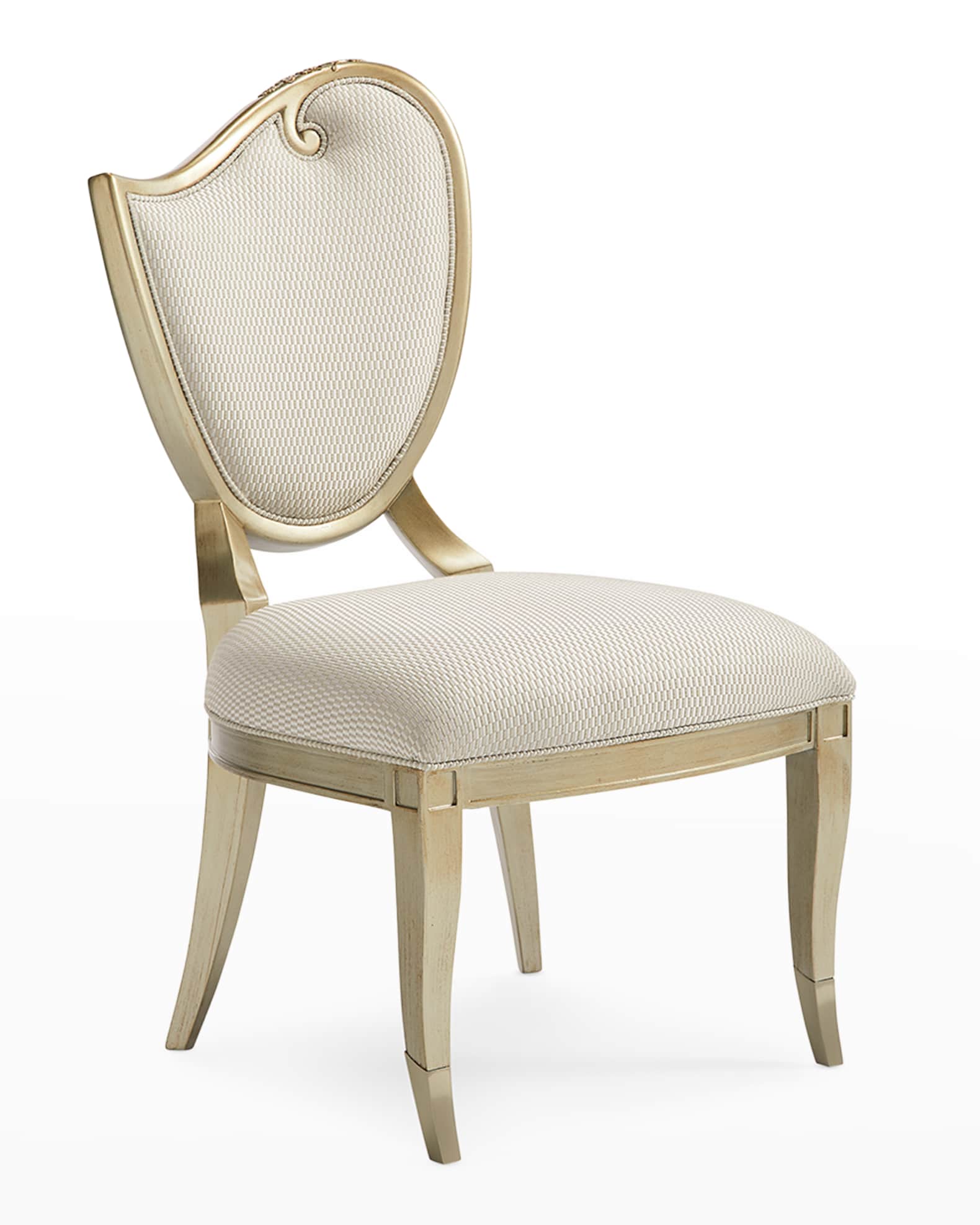 Caracole Fontainebleau Left Scroll Dining Side Chairs, Set of 2 ...