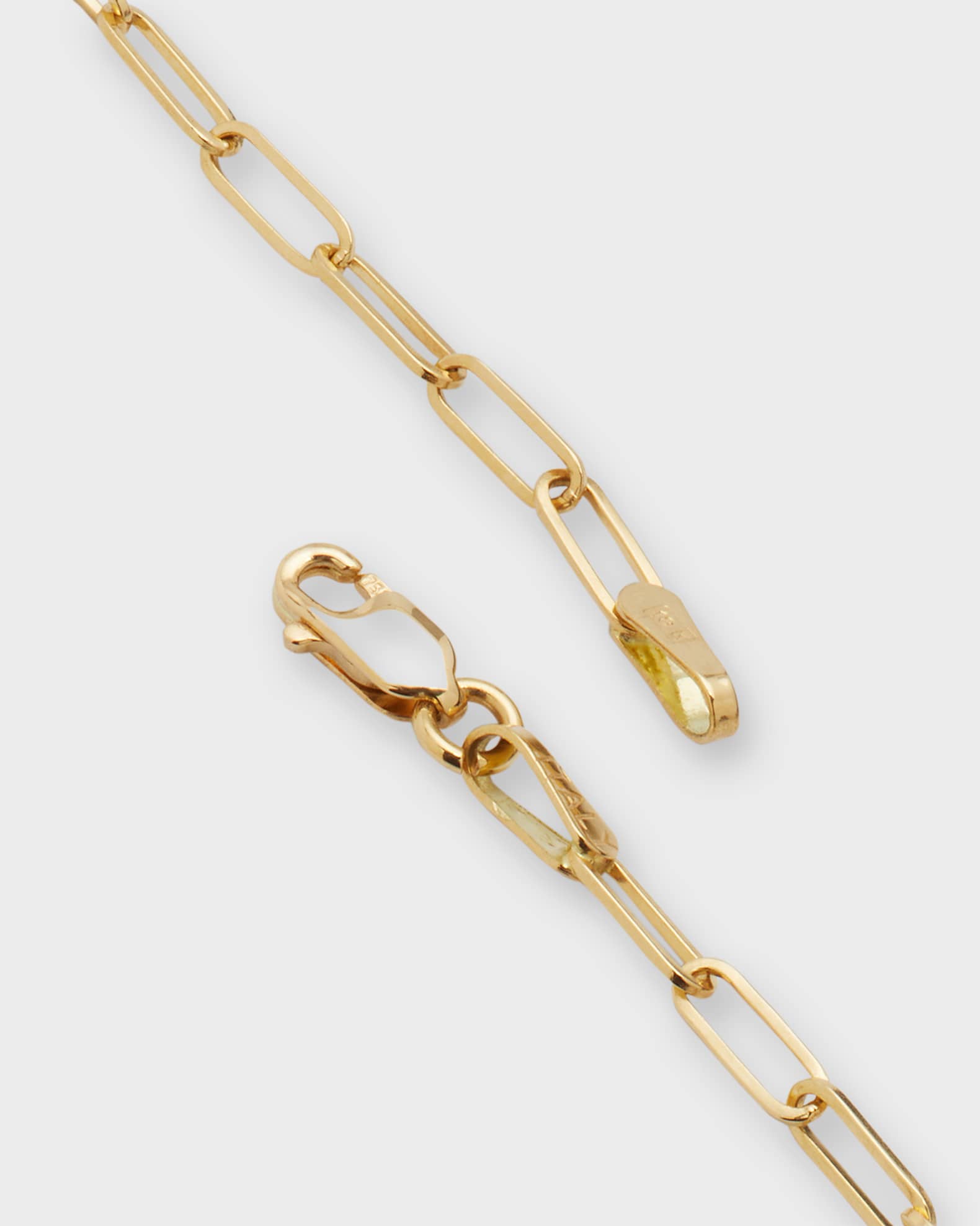 Goshwara 18K Yellow Gold Manhattan Bezel Set Garnet Pendant Necklace ...