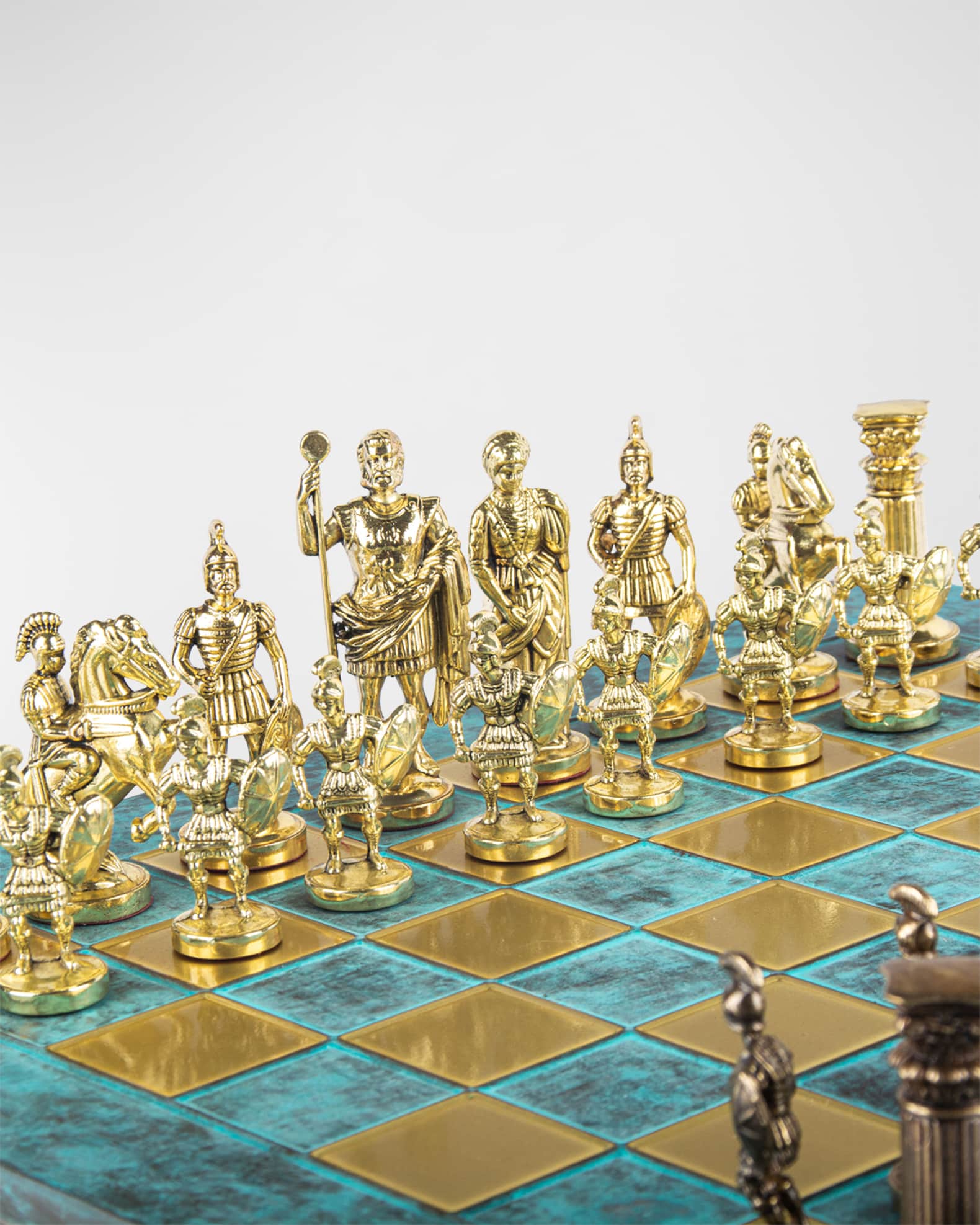 MANOPOULOS Greek-Roman Period Chess Set | Neiman Marcus