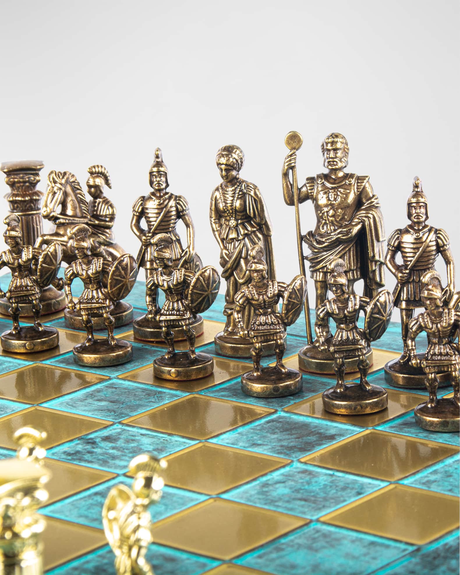 MANOPOULOS Greek-Roman Period Chess Set | Neiman Marcus