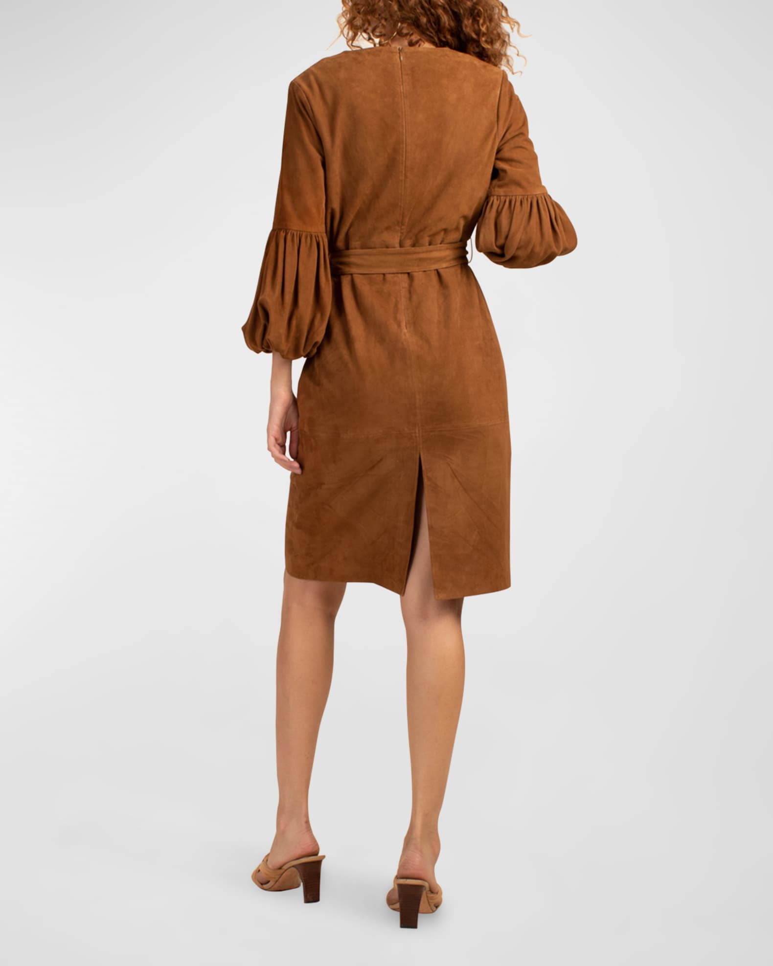 Trina Turk Priya Belted Midi Dress | Neiman Marcus