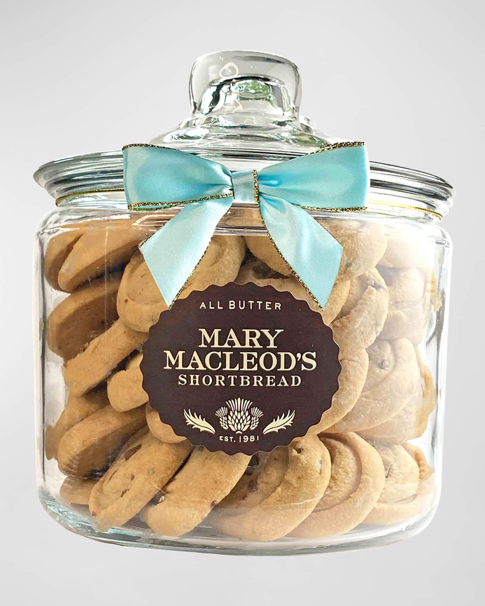 Mary Macleod’s Shortbread Chocolate Crunch Shortbread Cookie Jar, 3 Qt ...