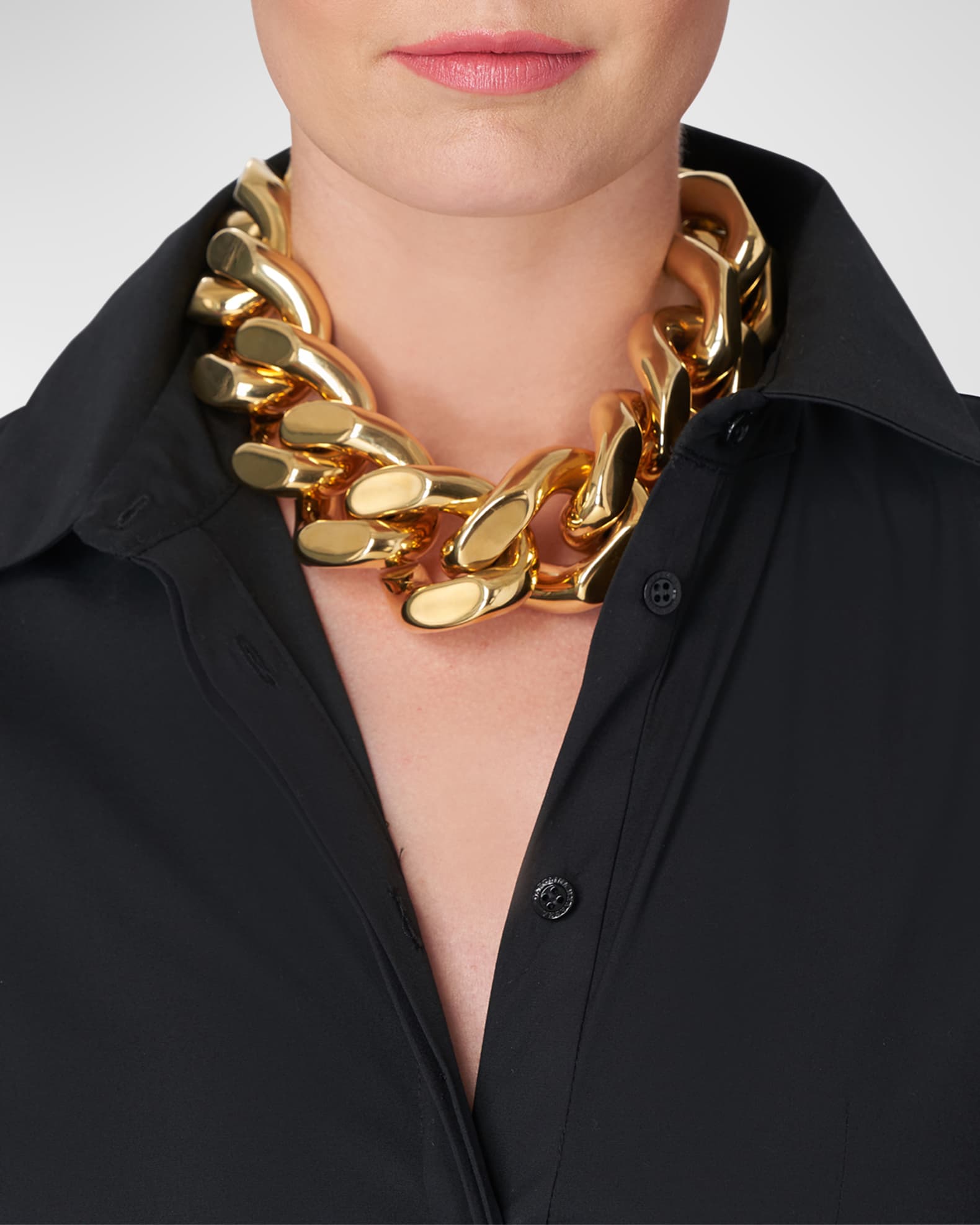 Carolina Herrera Godet-Hem Midi Trumpet Shirtdress | Neiman Marcus