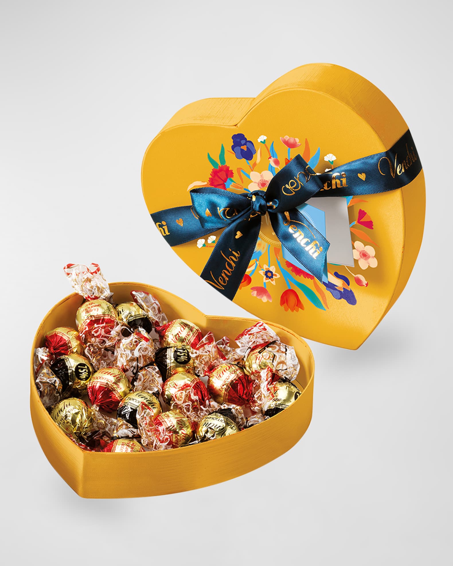 Venchi Baroque Heart Gift Box of Gluten-Free Chocolates | Neiman Marcus