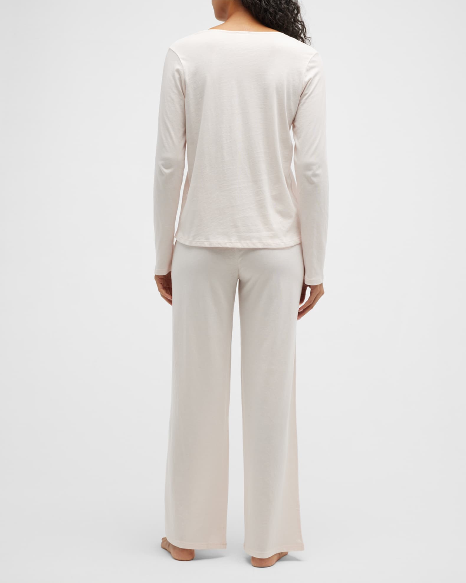 Skin Caleigh Long-Sleeve Jersey Lounge Set | Neiman Marcus