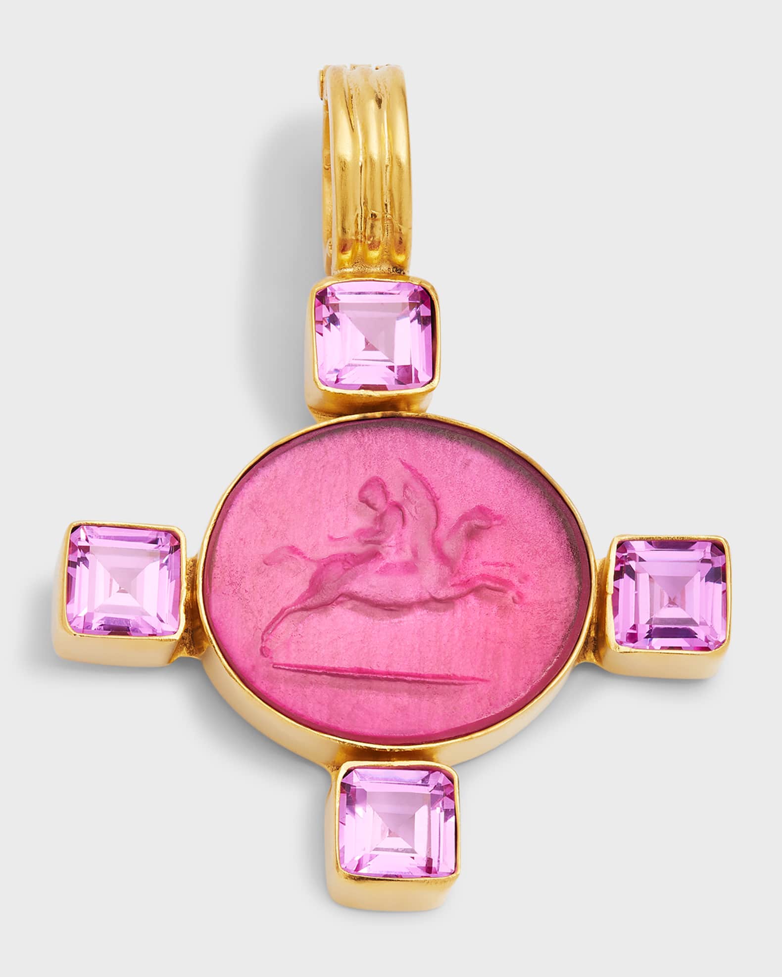 Dina Mackney Pegasus Pink Sapphire Enhancer | Neiman Marcus