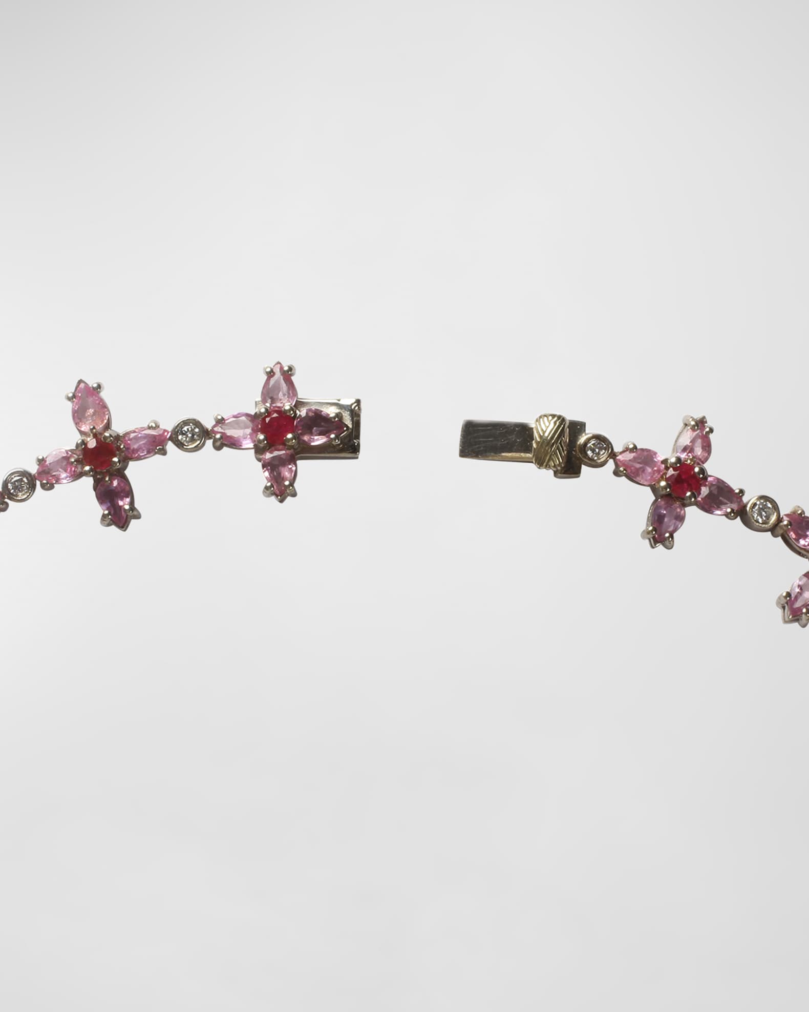 Stephen Dweck 18K Tanzanite, Emerald, Pink Sapphire and Diamond ...