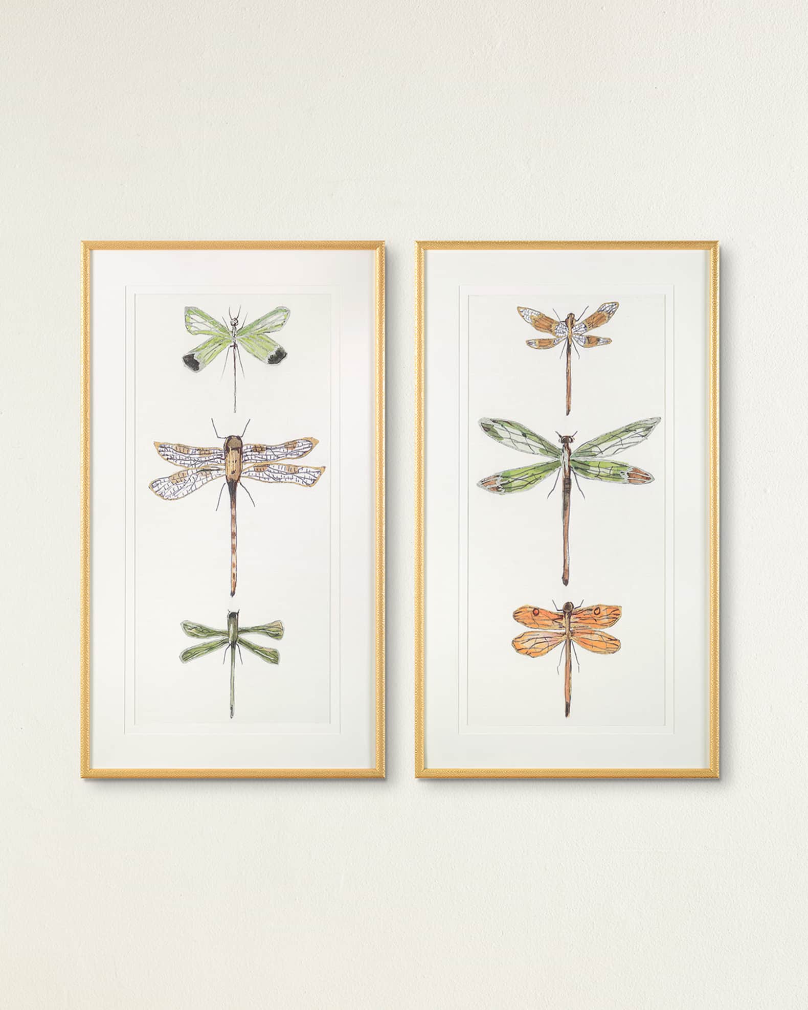 "Joyful Dragonflies" Giclee by Joy Colangelo Art Collection | Neiman Marcus