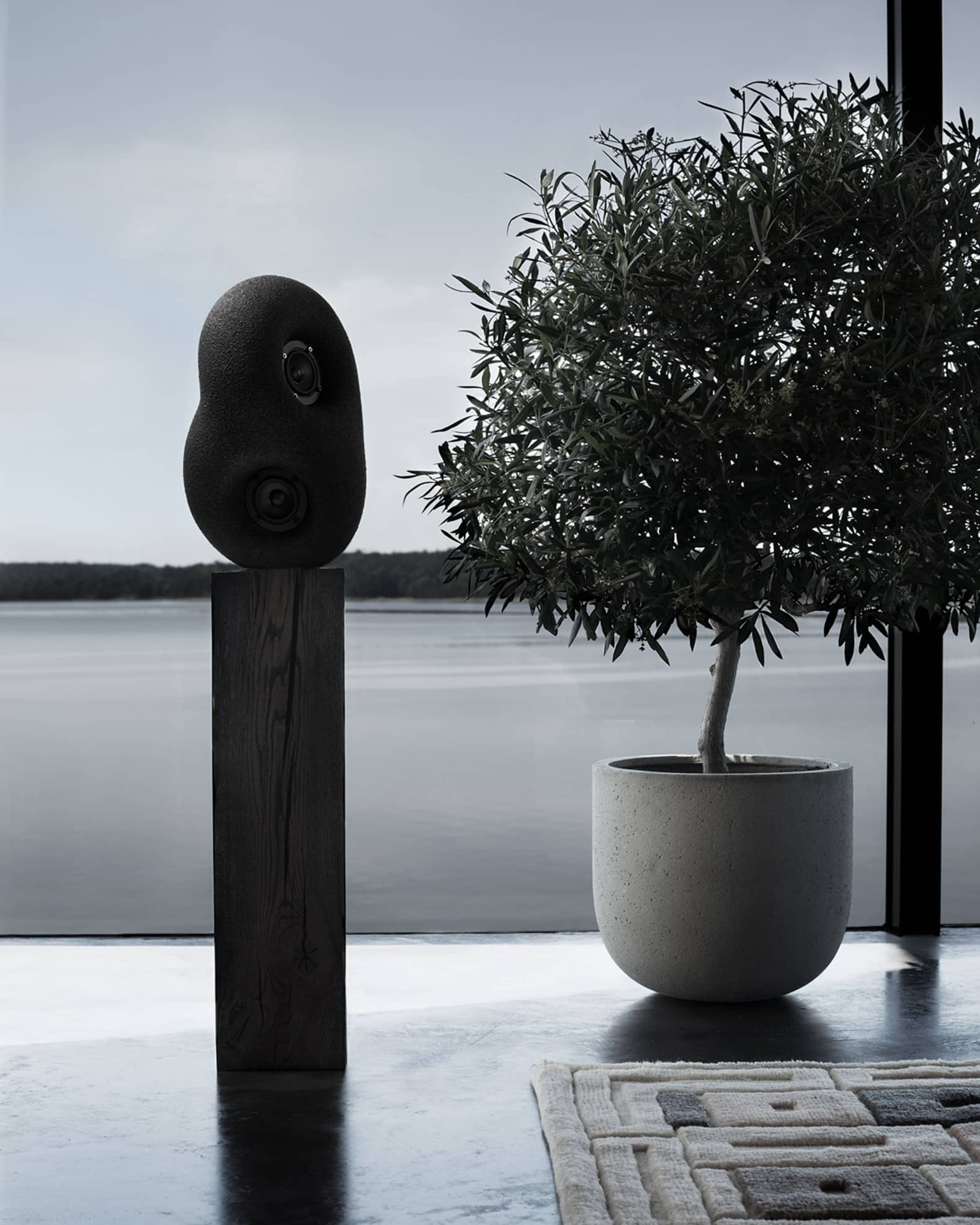 Transparent Sound Acoustic Bluetooth Sculpture Speaker | Neiman Marcus