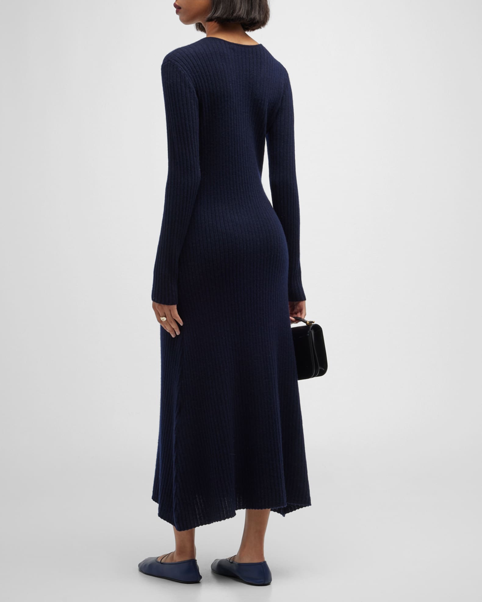 Lisa Yang Lilo V-Neck Cashmere Maxi Sweater Dress | Neiman Marcus