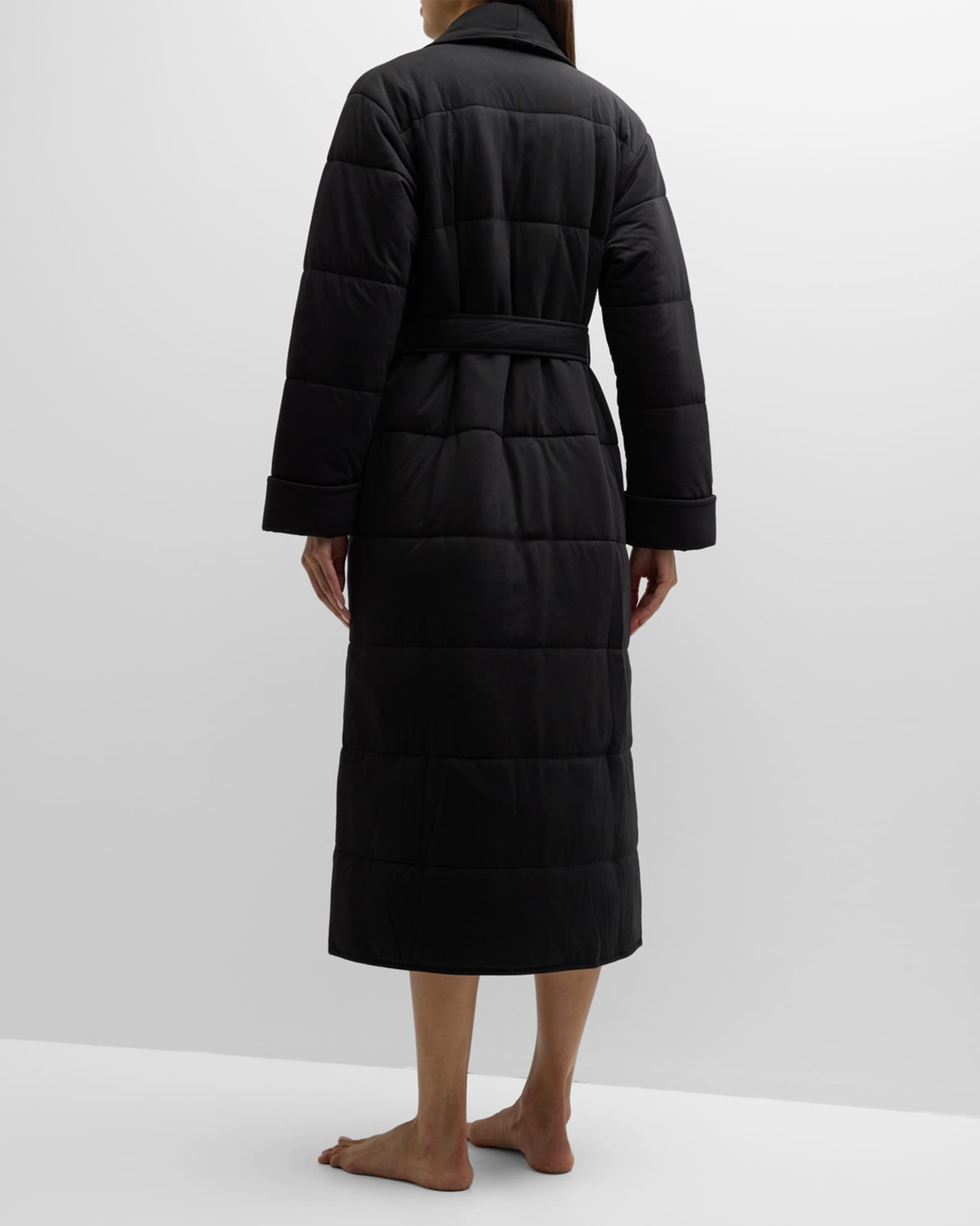 Skin Sierra Quilted Duvet Robe | Neiman Marcus
