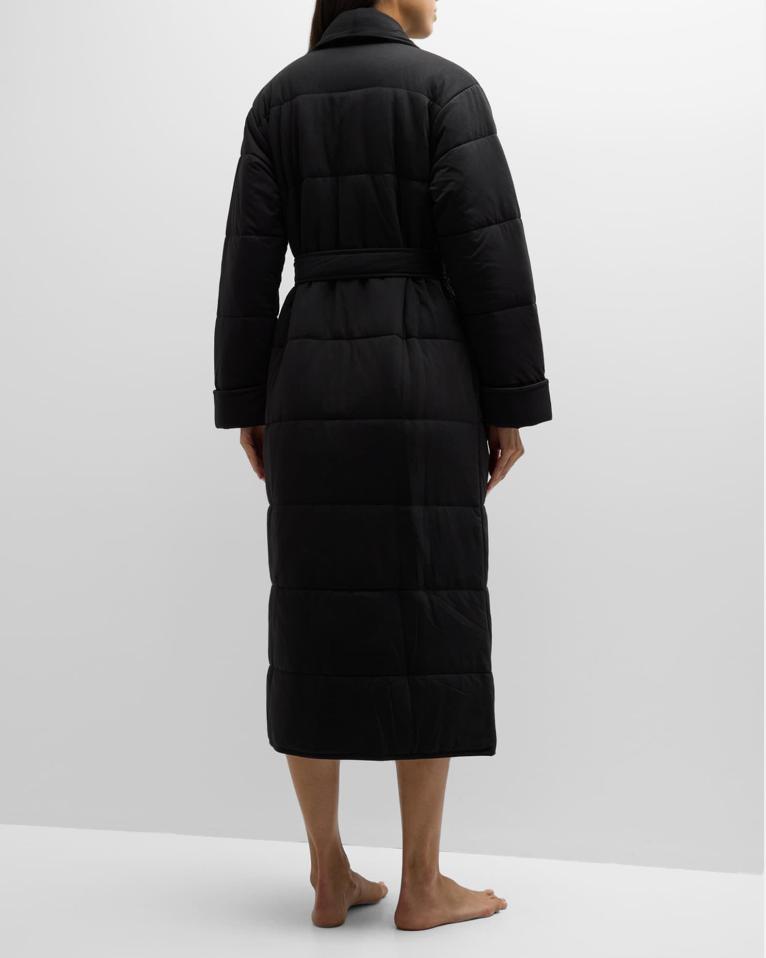 Skin Sierra Quilted Duvet Robe | Neiman Marcus