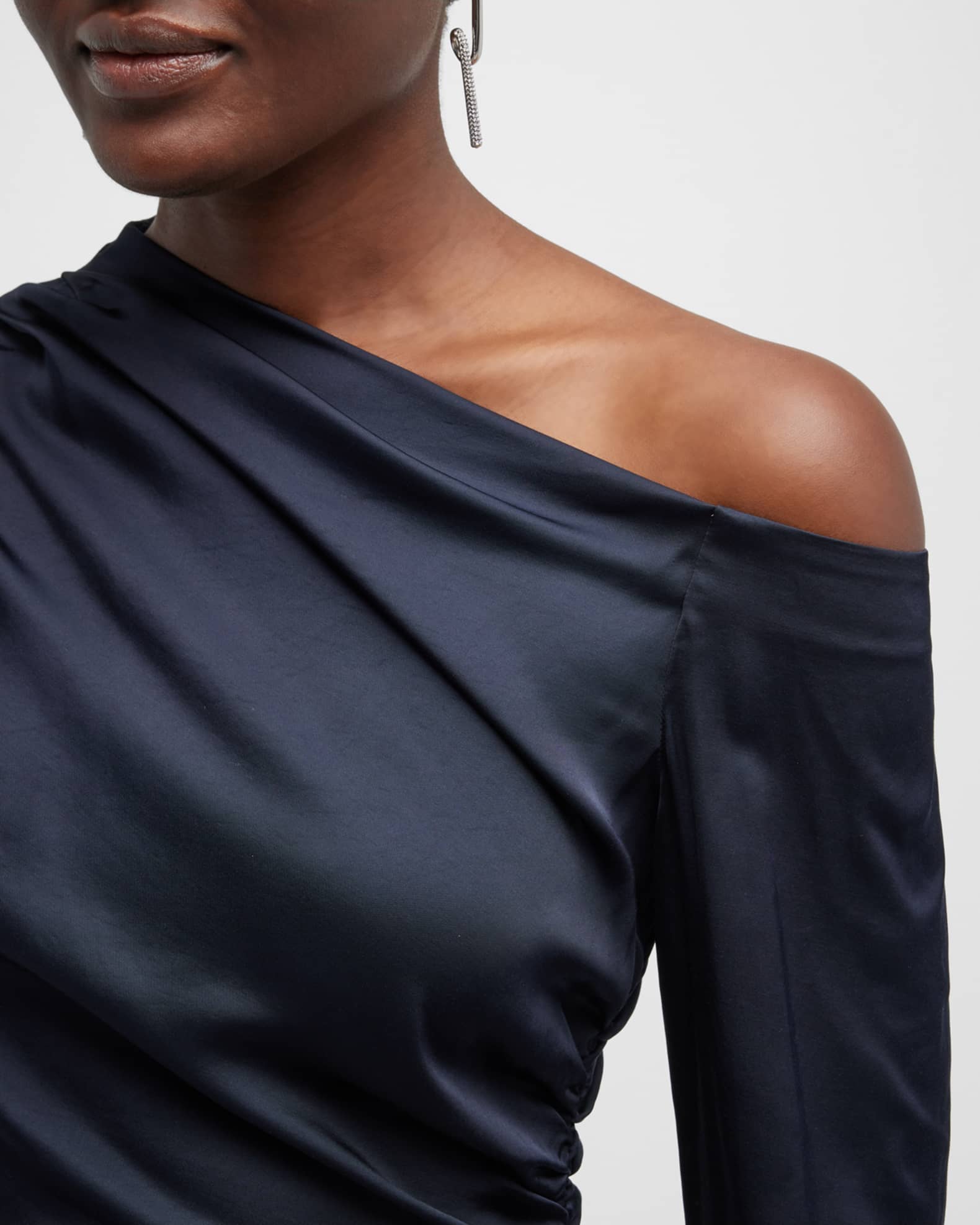 A.L.C. Jamie Draped Off-The-Shoulder Top | Neiman Marcus